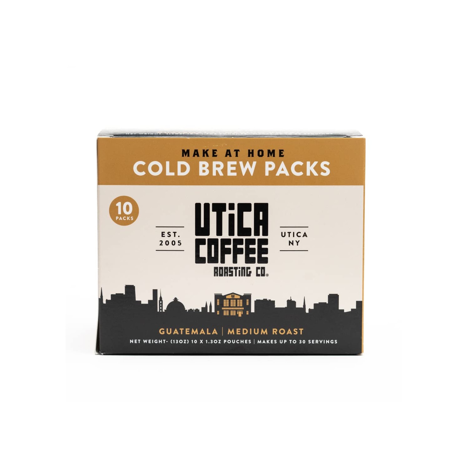 Utica Coffee Roasting Co.® Cold Brew Steeping Pouches | 10 Count, 1.3 ...