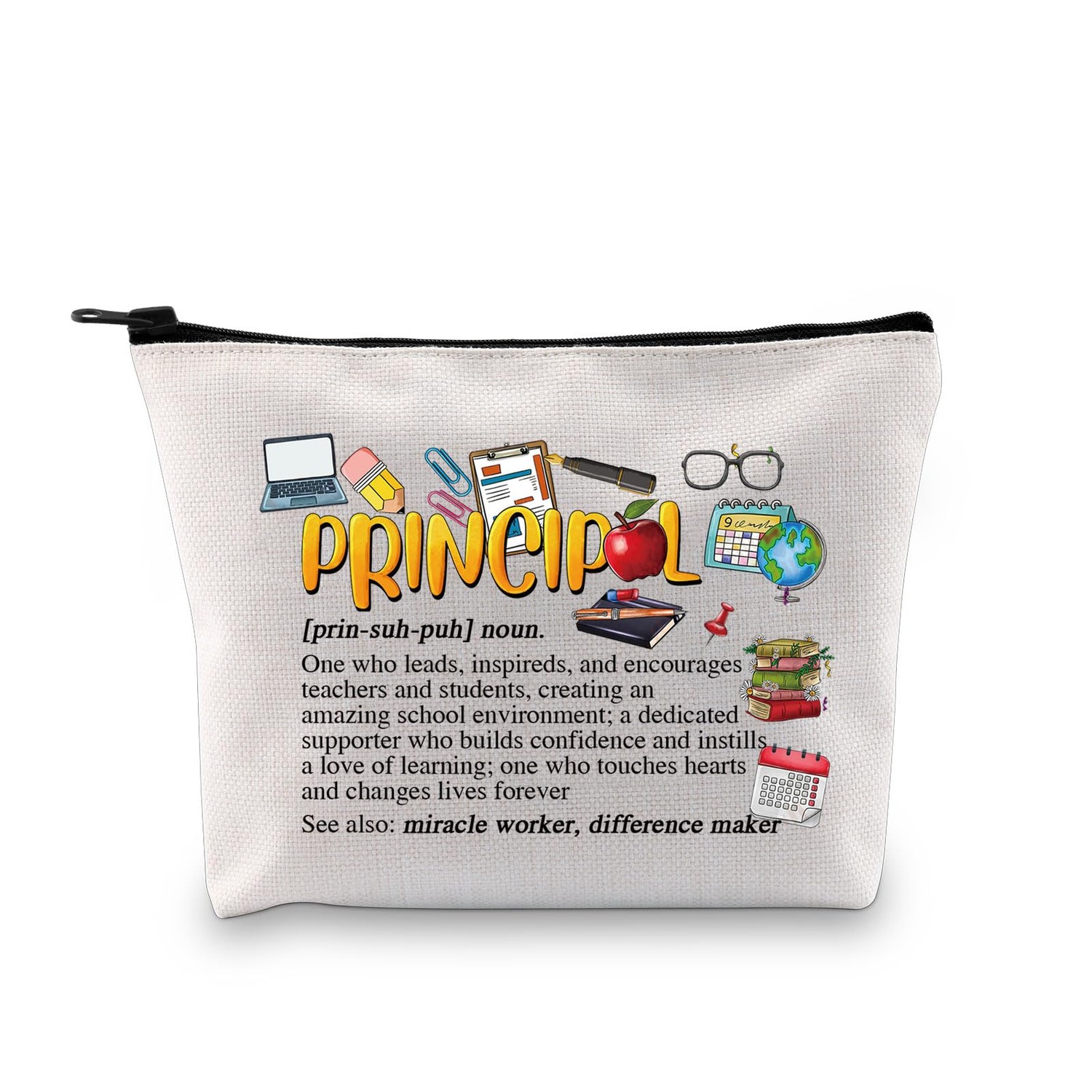 Principal Makeup Bag Principal Appreciation Gift Principal Retirement ...