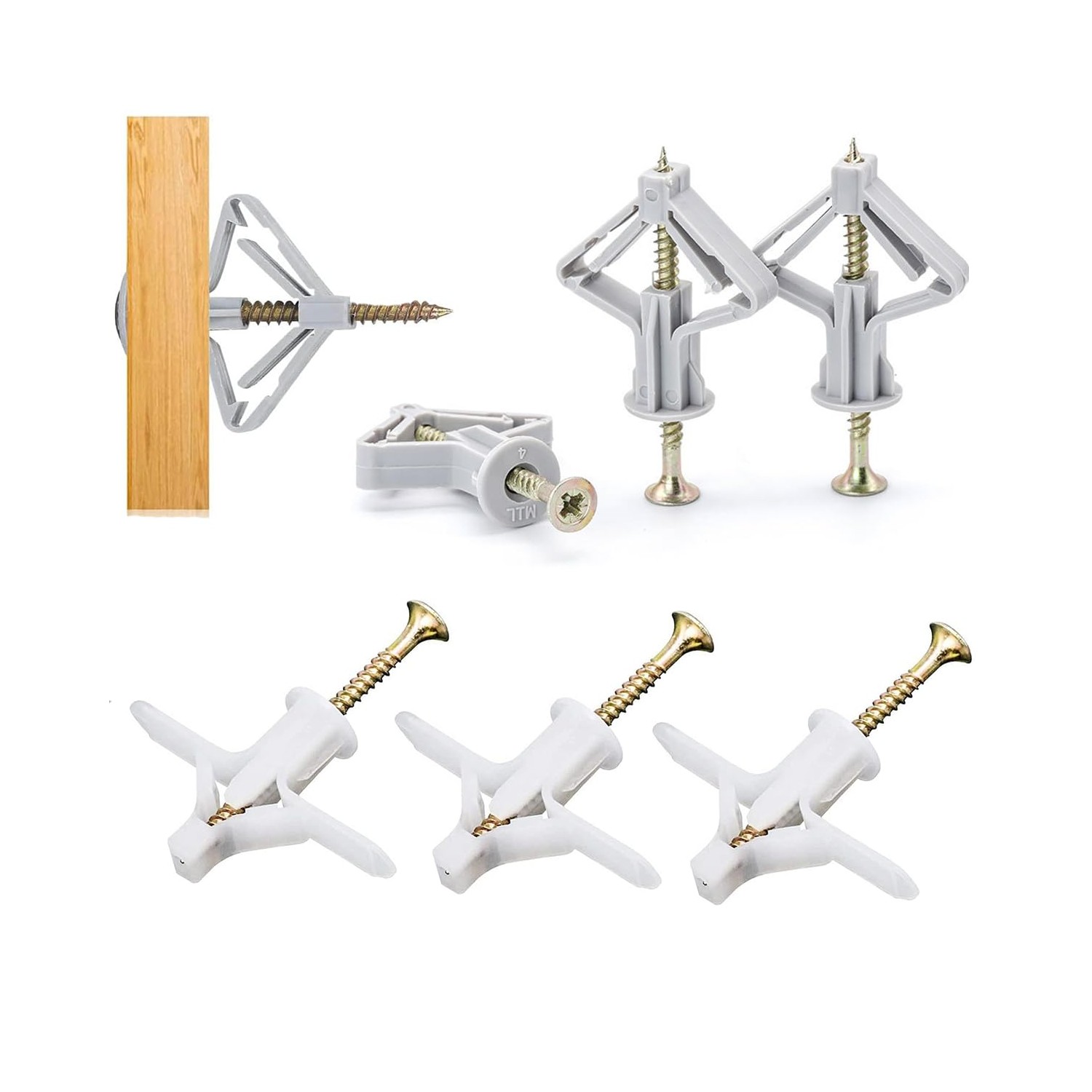 Hollow Wall Plug Set Expansion Screw Expansion Dowel Hollow Wall Dowel ...