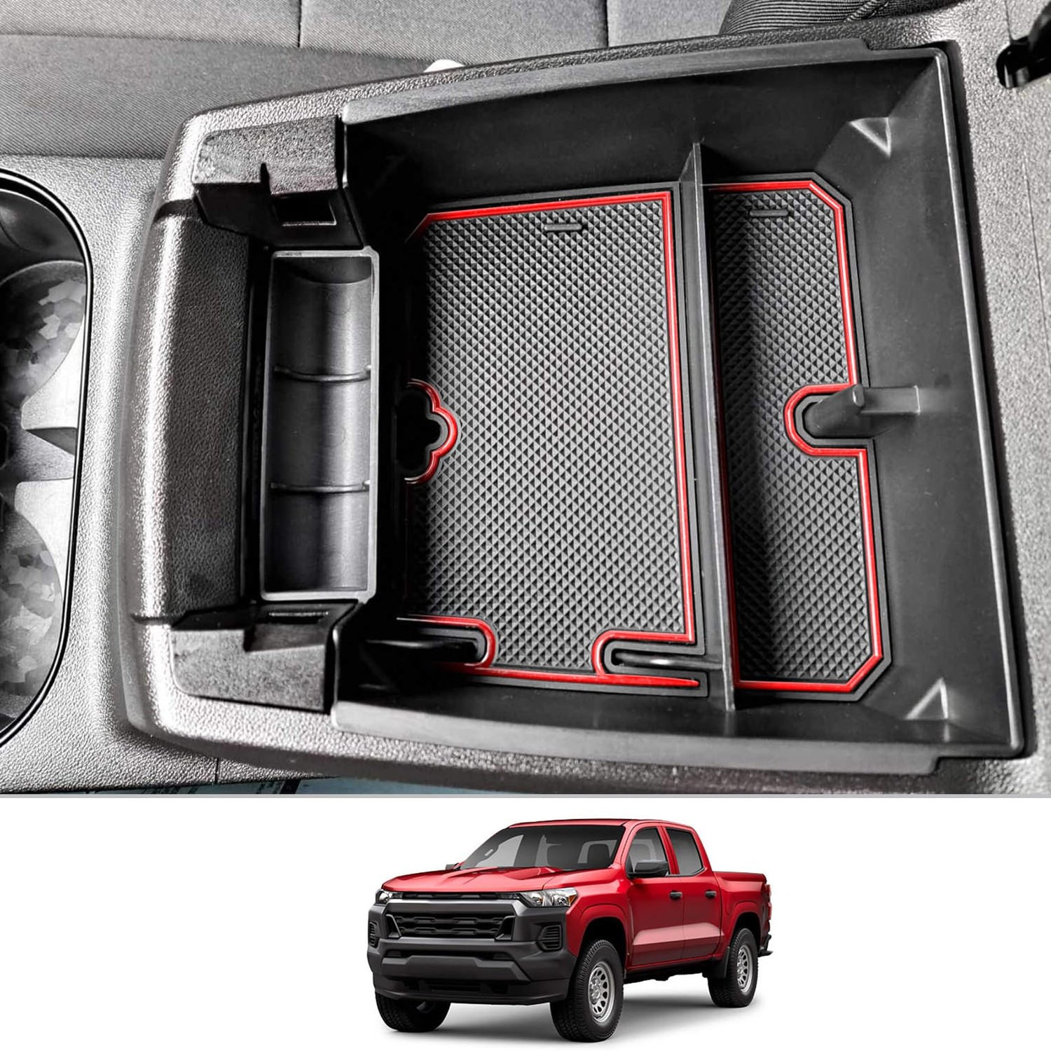 CDEFG for 2025 2026 Colorado/Canyon Center Console Organizer Tray for ...