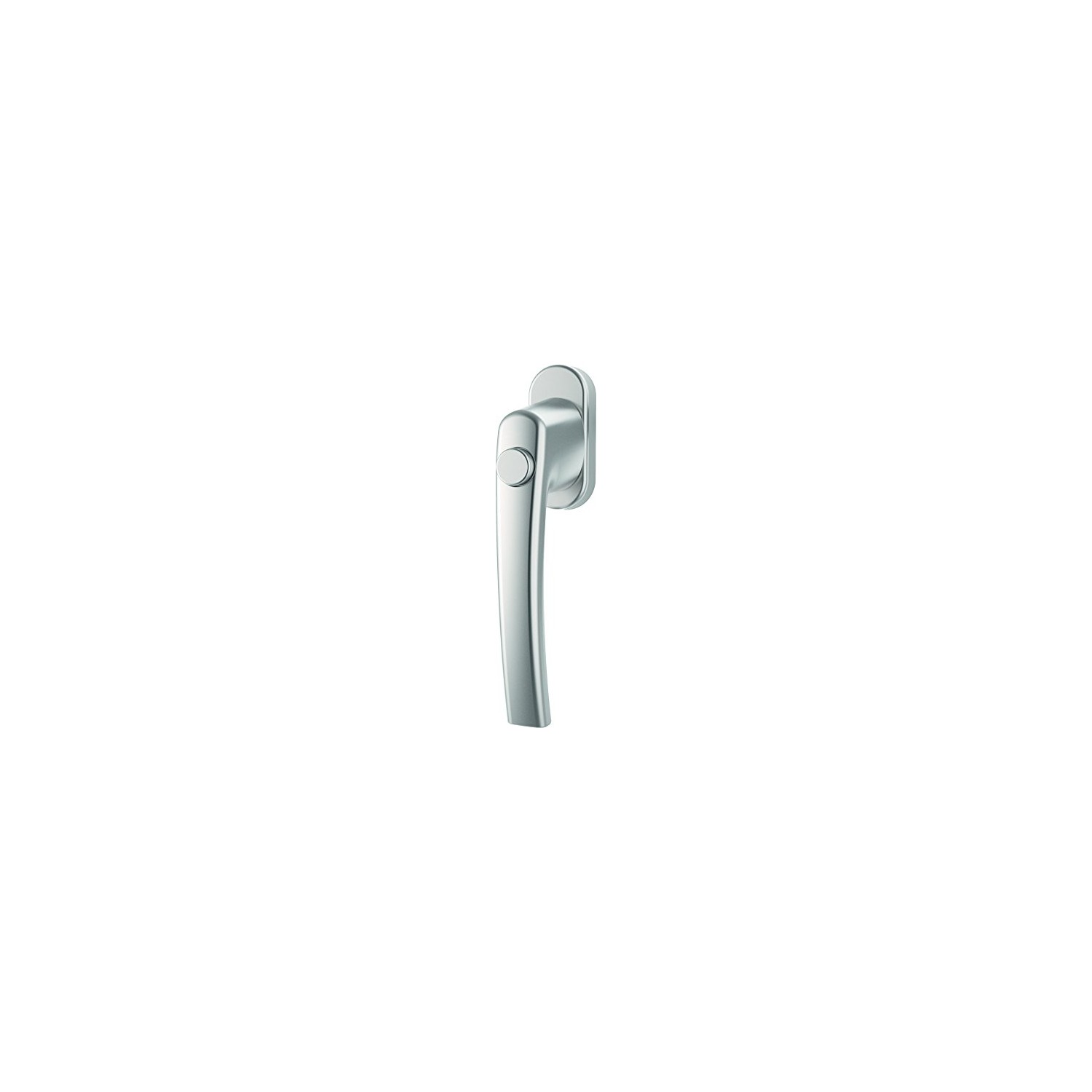 Window Handle Roto Line Push Button Natural Silver with Screws Square ...