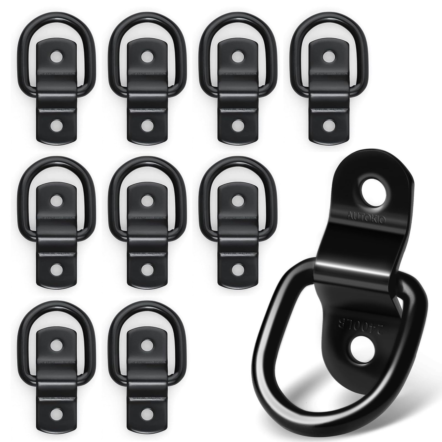 Moollyfox Pack of 10 D Ring Lashing Eyelets Stainless Steel for ...