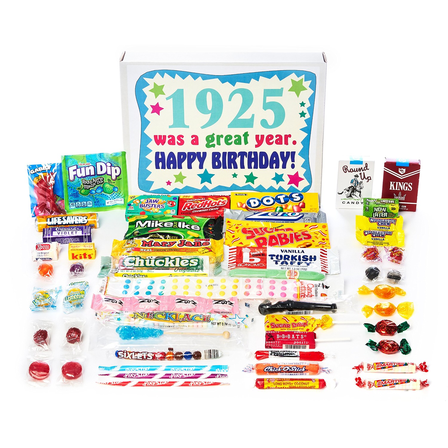 Woodstock Candy ~ 1925 97th Birthday Gift Box of Nostalgic Retro Candy ...
