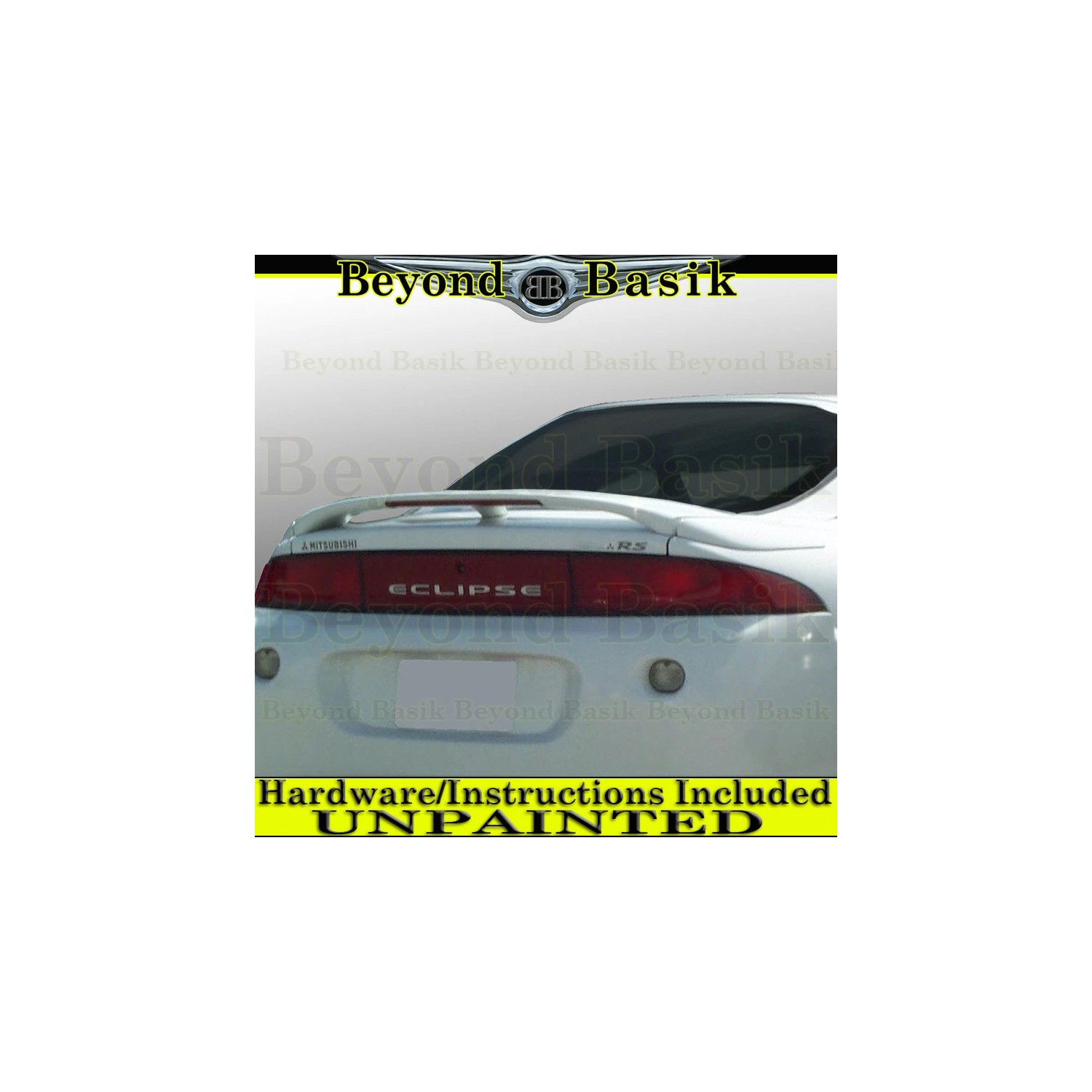 Hyper Wings 1995 1996 1997 1998 1999 Eclipse 3PC Factory Style Spoiler ...