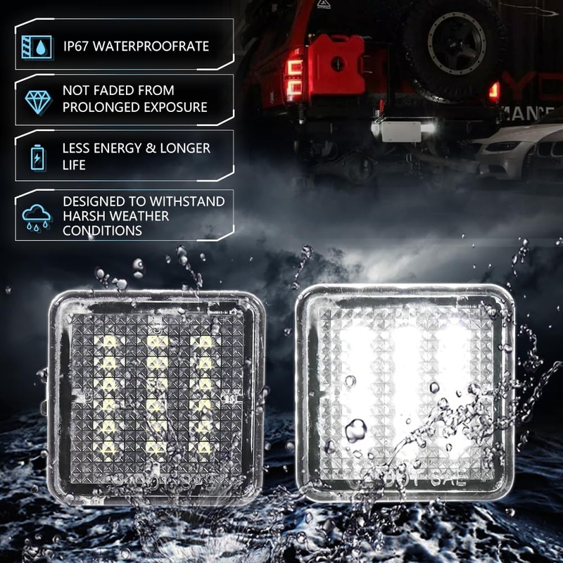 Interior Lights For Toyota Tundra 2 X License LED Number Plate Lights ...