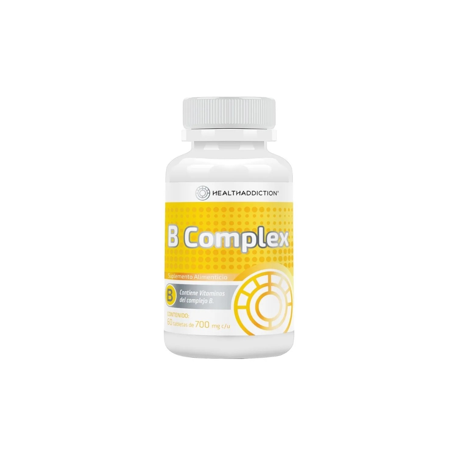 HEALTHADDICTION - Complejo B Vegano B Complex, Vitaminas B1, B2, B3, B5 ...