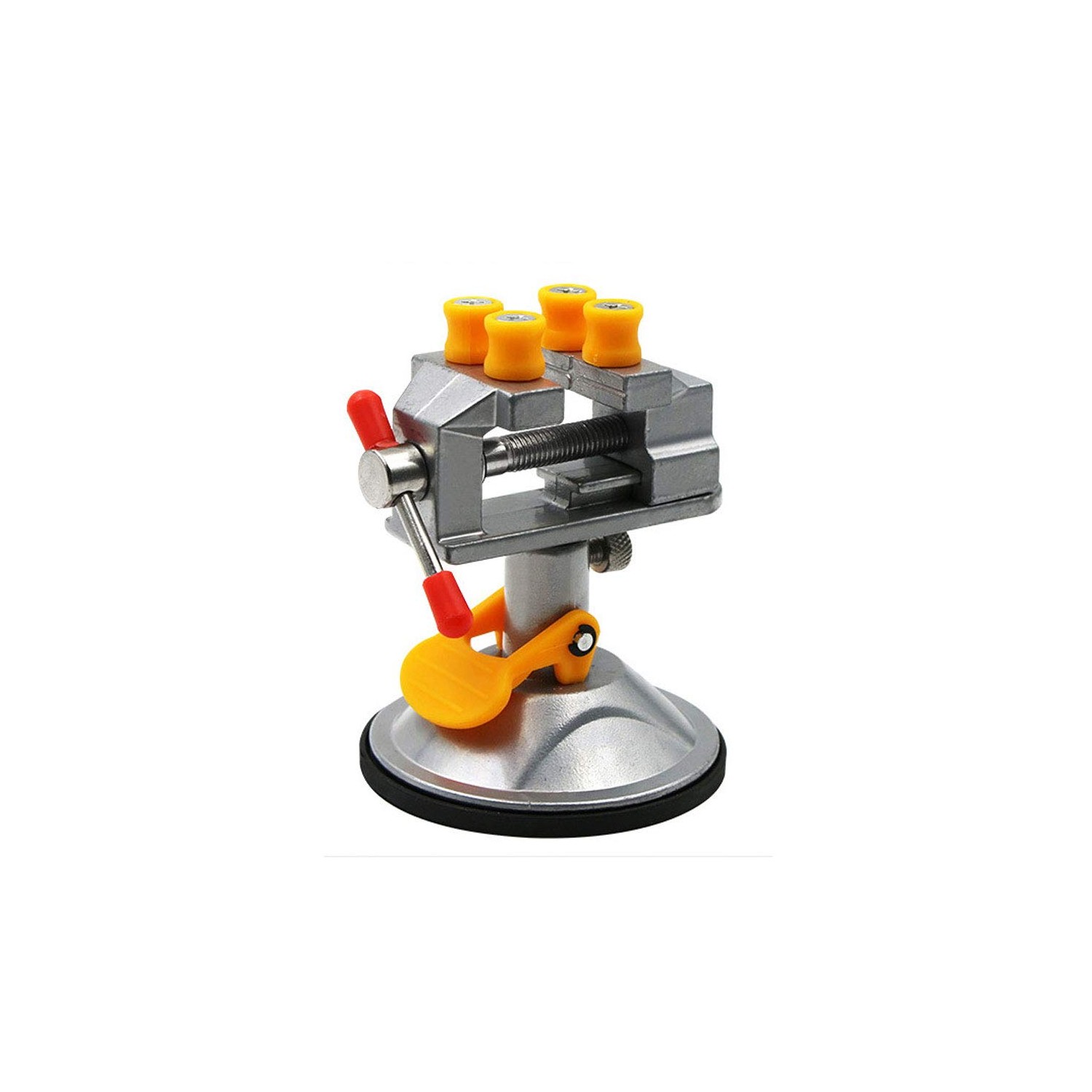 Lheng Universal Mini Suction Vise Clamp 360 Degrees Drill Press Vise ...