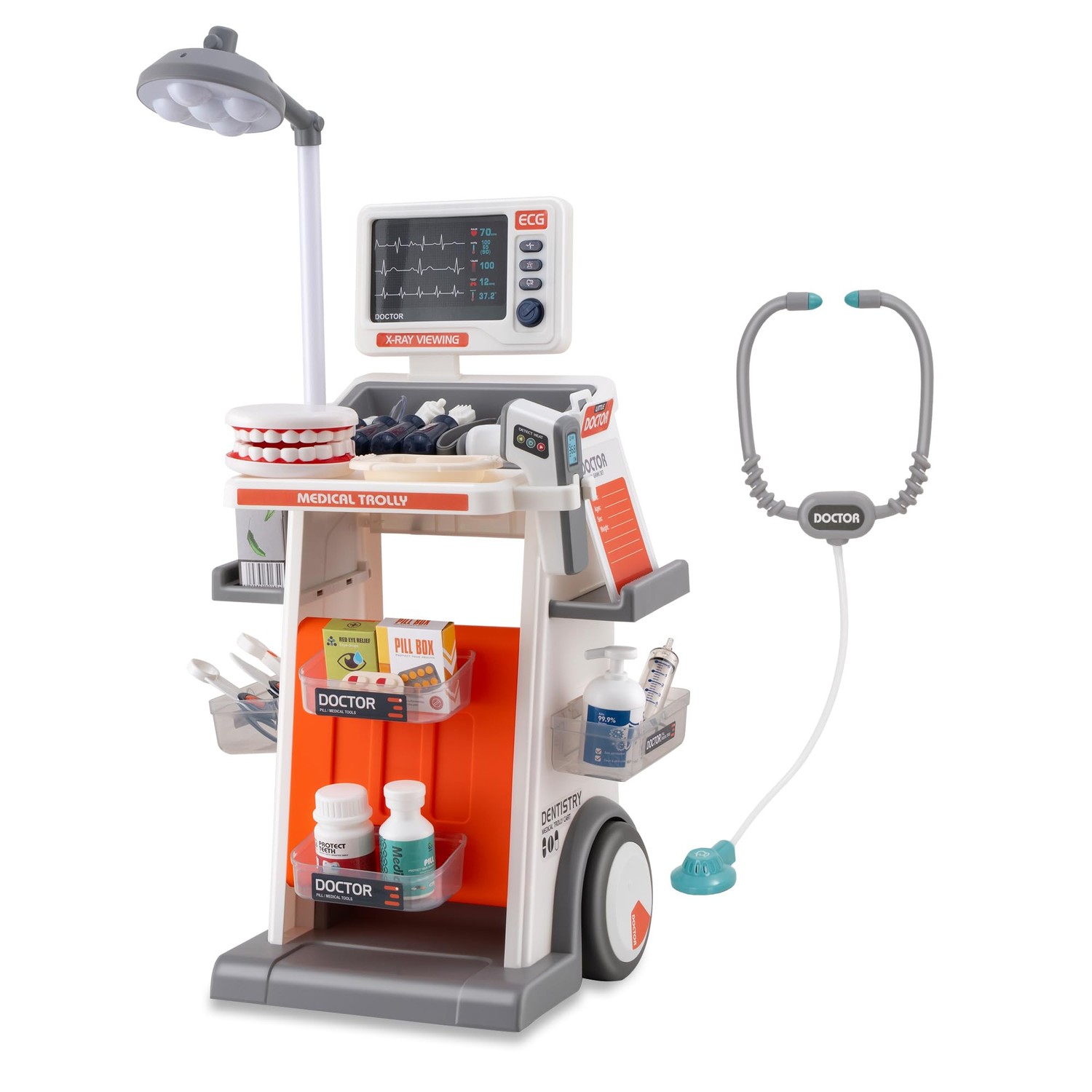 STEM Doctor Playset for Kids - Interactive Doctor Kit for Kids with ...