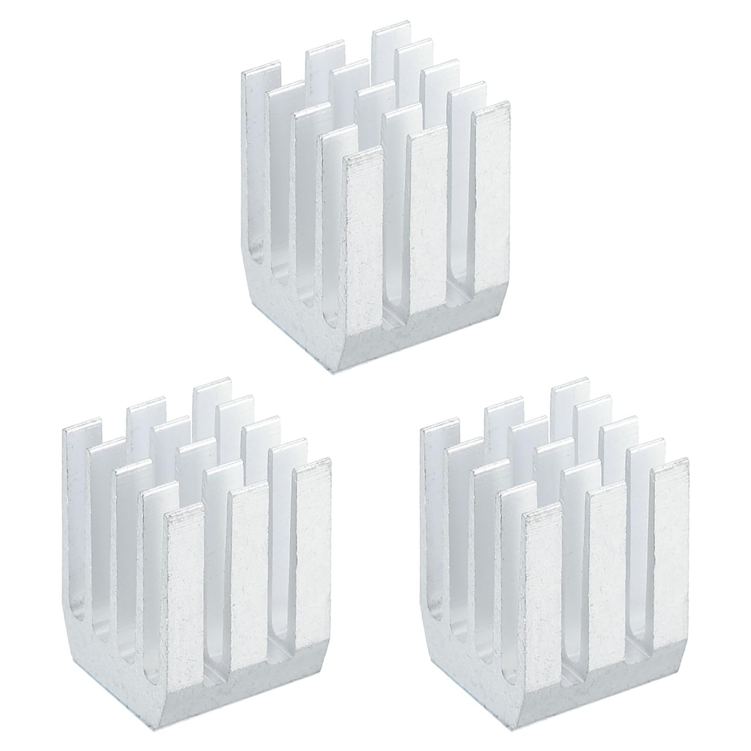 PATIKIL Heatsink 9x9x12mm, 3 Pcs Aluminum Cooler Radiator Heat Sink ...