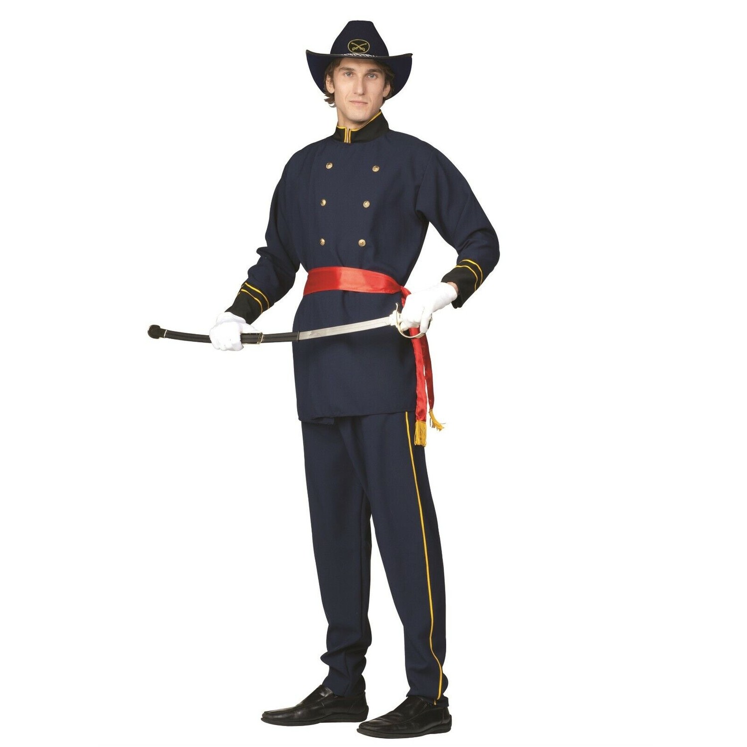 RG Costumes UNION OFFICER ADULT COSTUME CIVIL WAR SOLDIER GENERAL ARMY ...