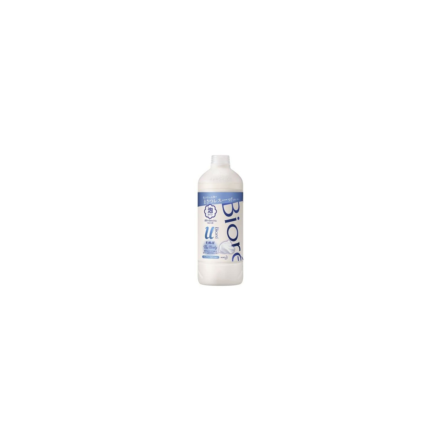 Biore U The Body Foam Type Pure Savon Scent, Refill, 15.2 fl oz (450 ml ...