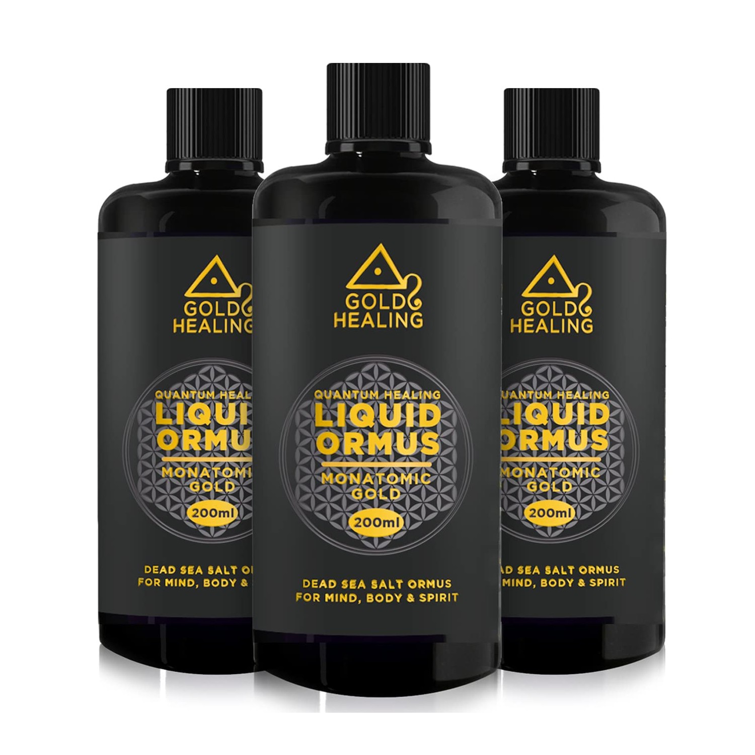 GOLD HEALING Liquid ORMUS 200ML 70% MONATOMIC Gold, 30% Magnesium, MANA ...