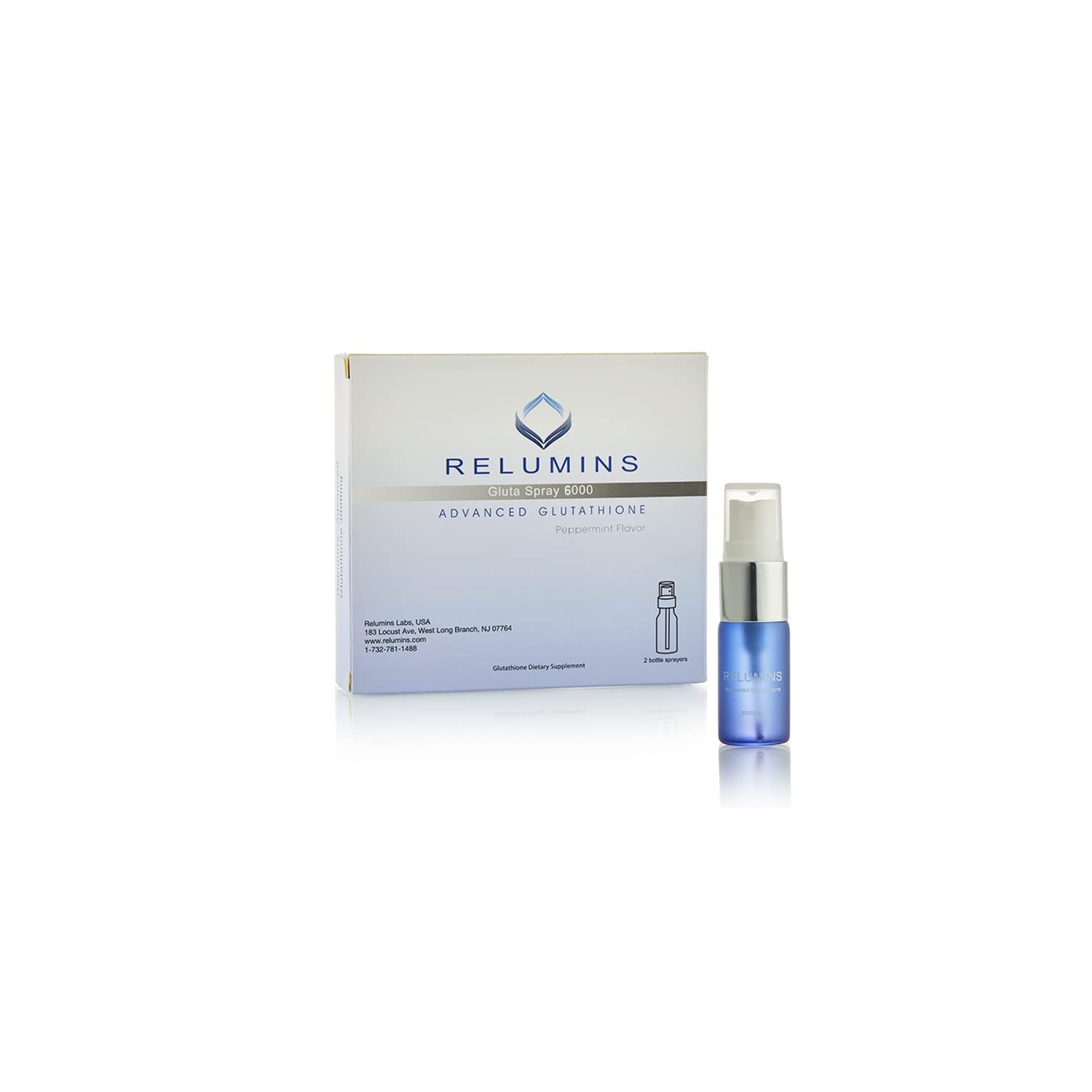 Relumins Highest Dose Sublingual Glutathione Spray - New Advanced ...