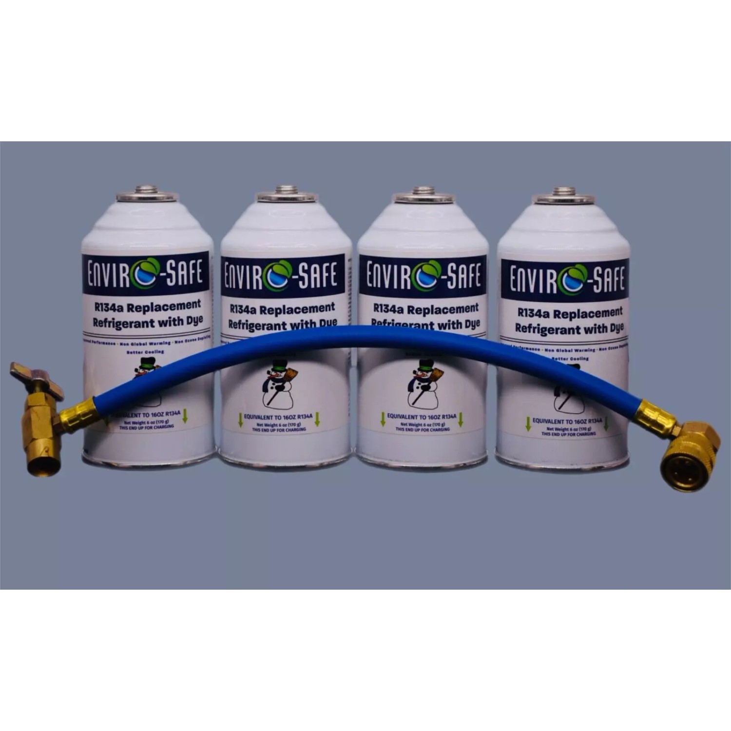 Envirosafe R 134a Refrigerant Replacement w/ UV Dye + Simple R134a ...