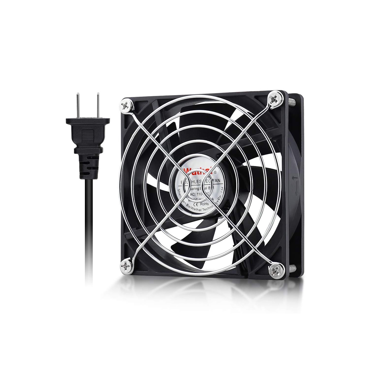 Wathai EC 90mm x 25mm Ball AC Axial Cooling Fan 110V 115V 120V 220V ...