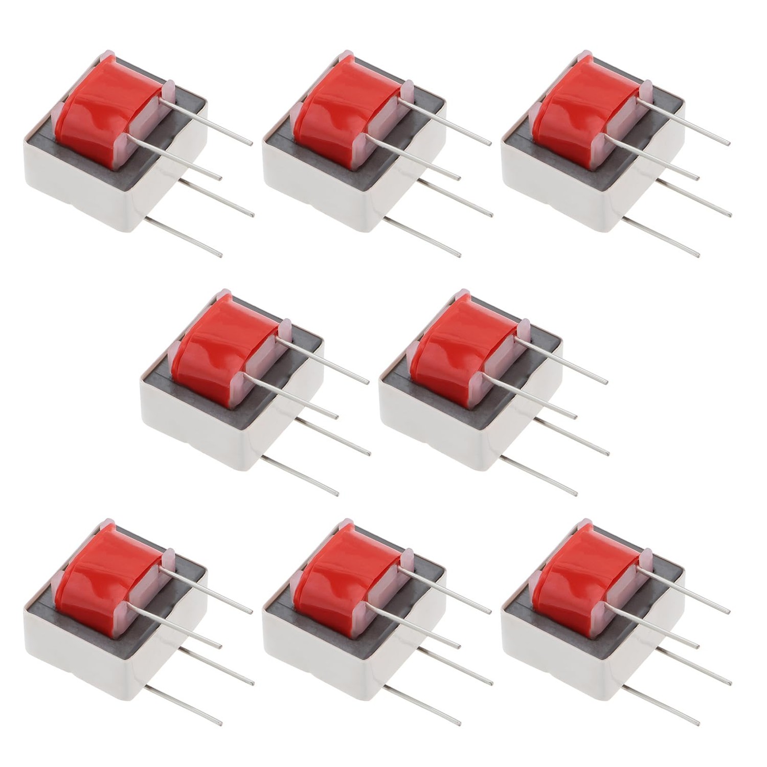 VGOL 8pcs EI14 Audio Coupling Isolation Transformer 600:600 Ohm 1:1 4 ...