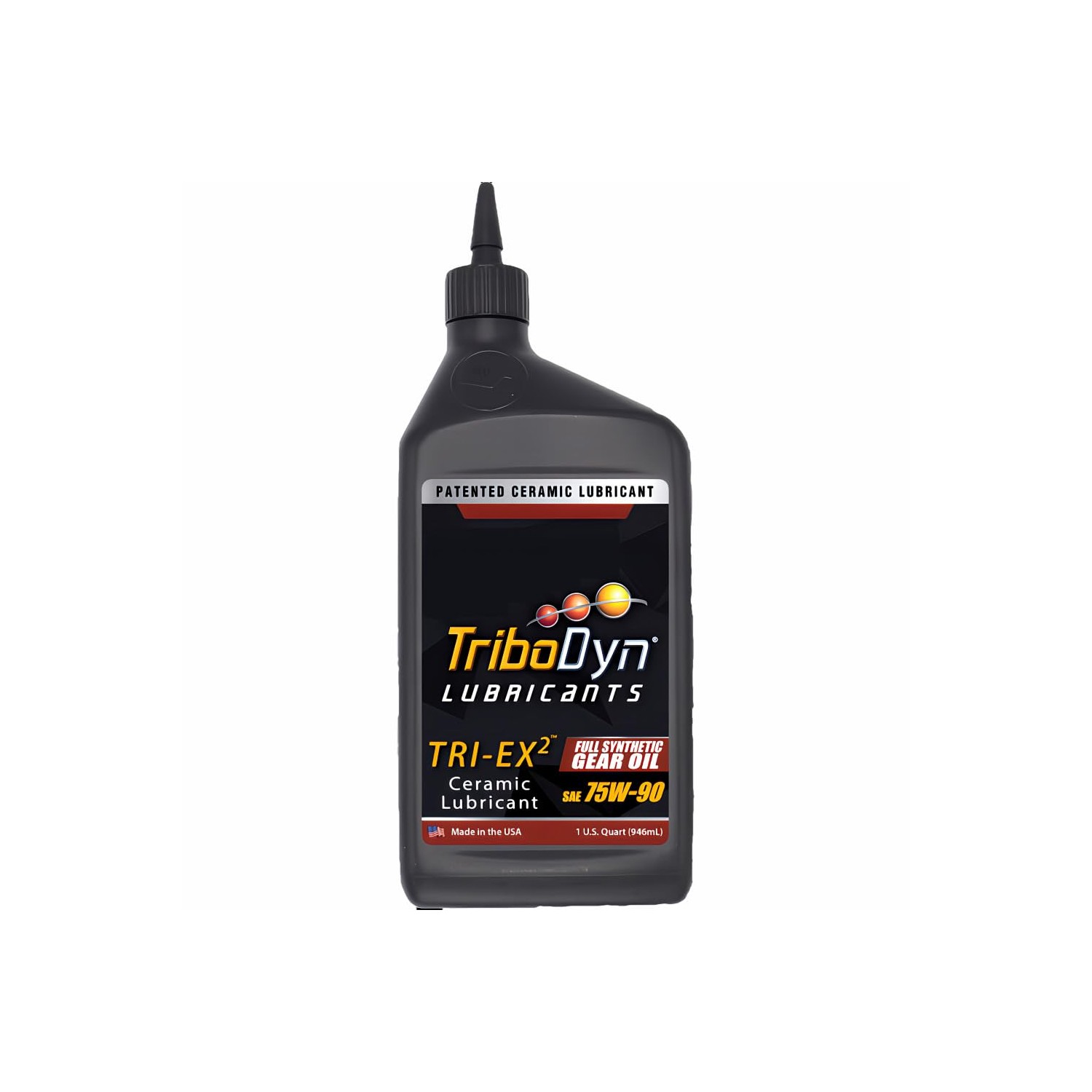 TriboDyn TRI-EX 2 75w-90 Synthetic Gear Oil, 1 Quart, Full Synthetic ...