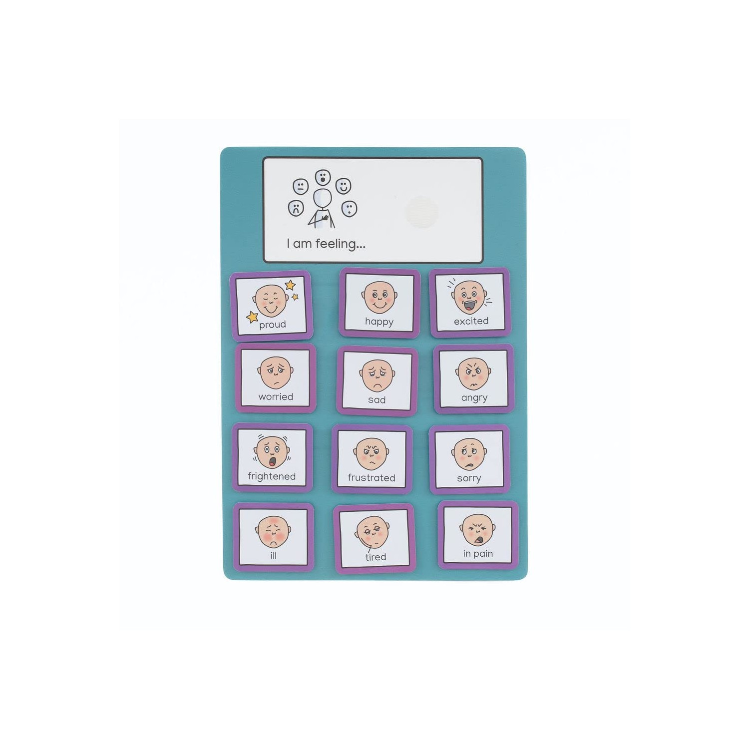 I Am Feeling Chart, (D) Emotions Visual Symbols To Support Emotional ...