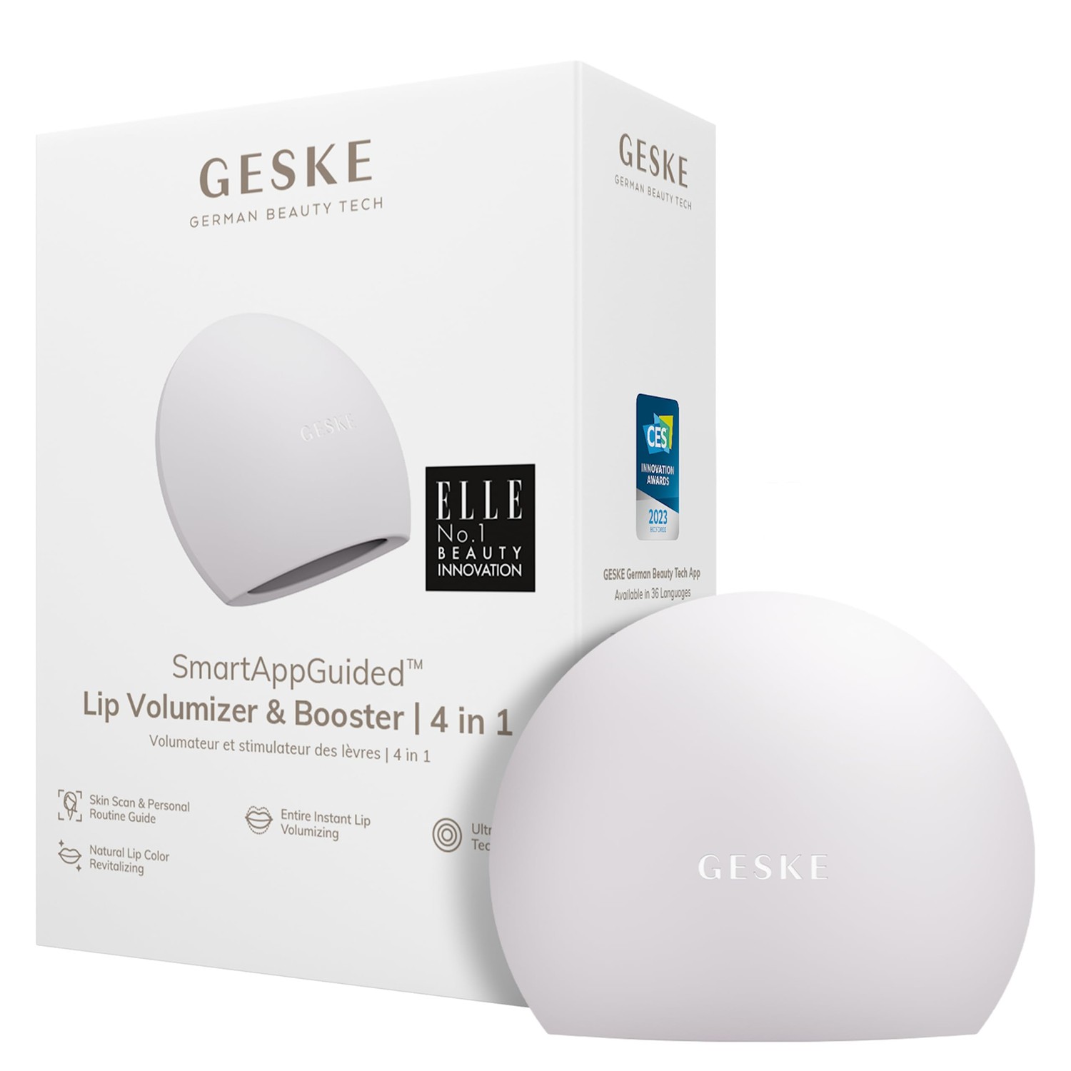 GESKE SmartAppGuided™ Lip Volumiser & Booster 4 in 1 Quick Lip Plumper ...