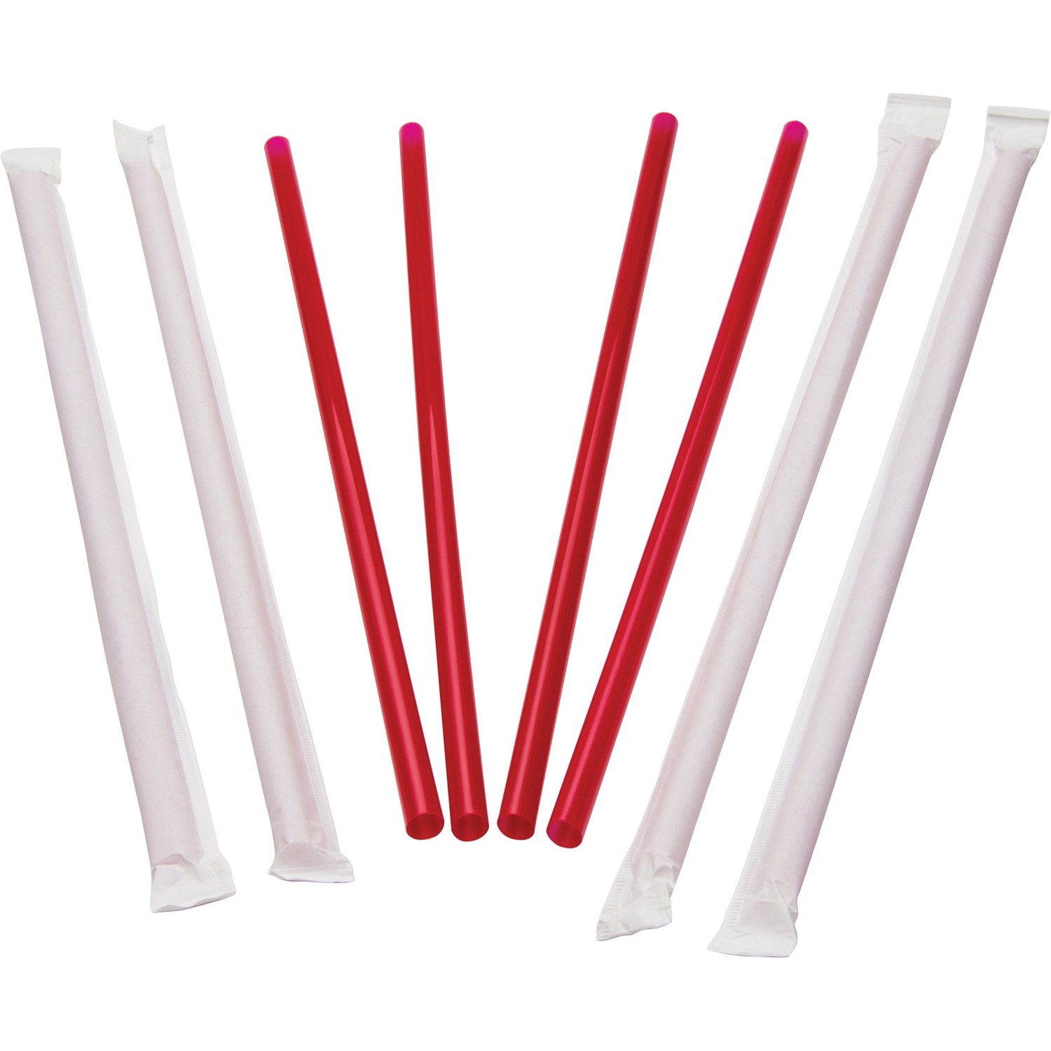 Cell-O-Core TGW4/300RED Paper-Wrapped Giant Straw, 10-1/4" Length, Red ...