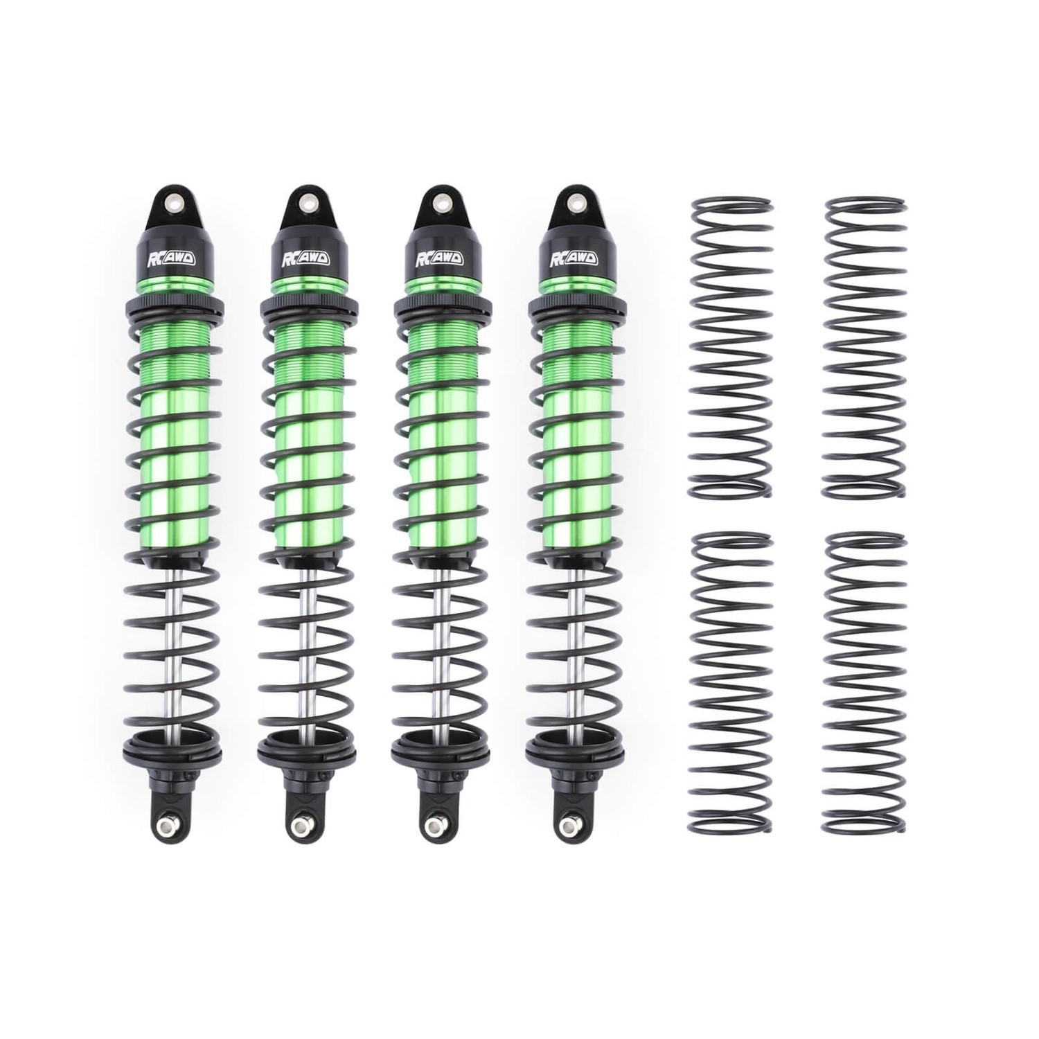 RCAWD Xmaxx 8S 6mm Bold Shaft & 2 Types of Hardness Springs Shock ...