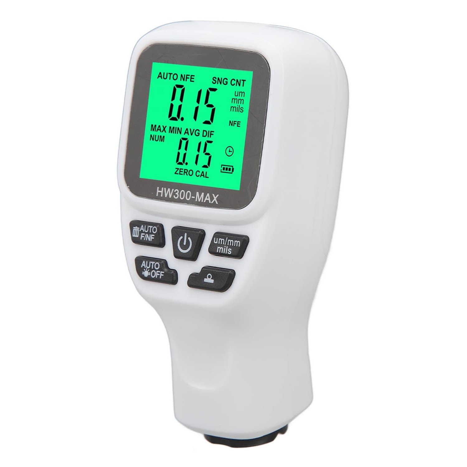Paint Mil Thickness Gauge, 0-2000 um Paint Coating Tester, Digital ...