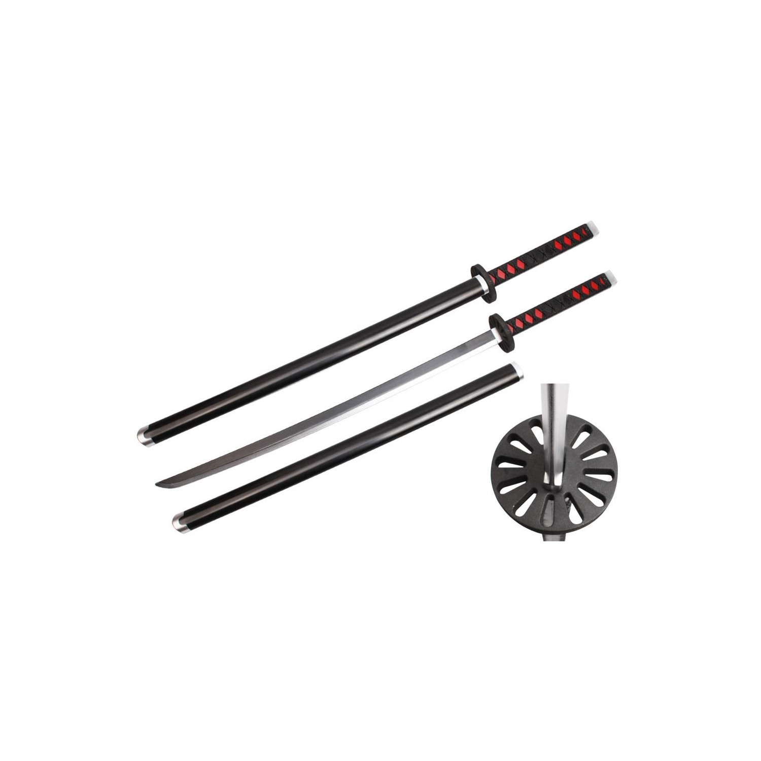 31 Inch Cosplay Anime Swords, Fantasy Foam Samurai Tengen Uzui Sword ...