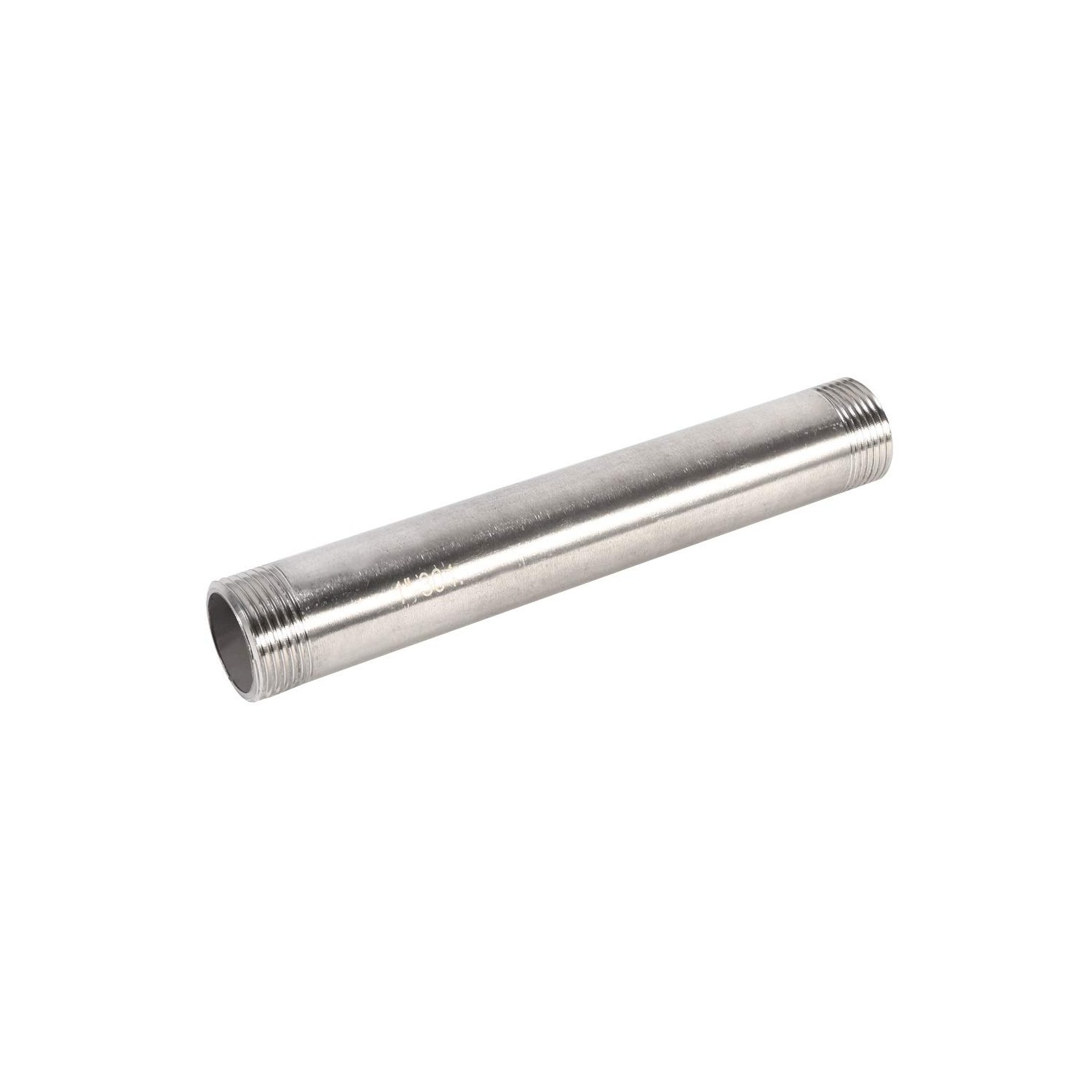 VOBOR 1 inch pipe stainless steel pipe nipple - 200 mm BSP 1 inch to 1 ...