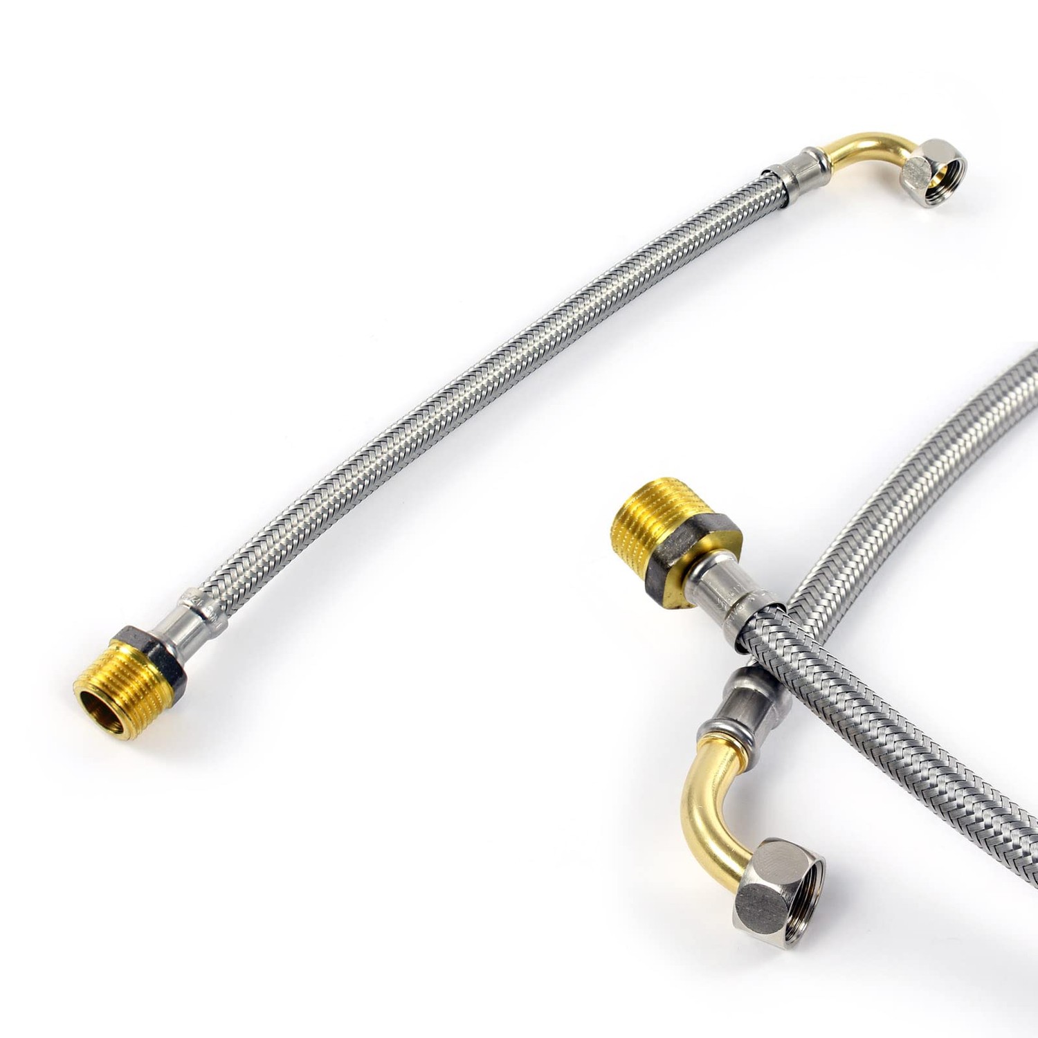 XPOtool Flexible Hose 500 mm Length, Inner Diameter DN8, 3/8 Inch Union ...