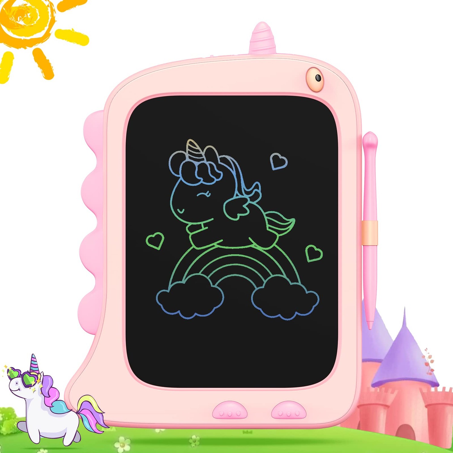ORSEN LCD Writing Tablet Toddler Girl Travel Toys, 8.5 Inch Doodle ...