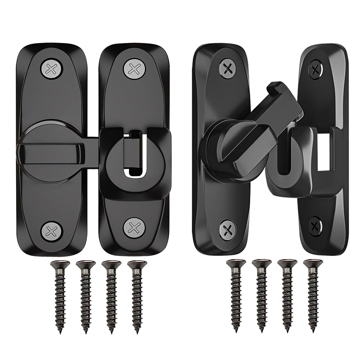Door Lock, C-Timvasion 90° and 180° Combination Door Buckle, Door Clasp ...