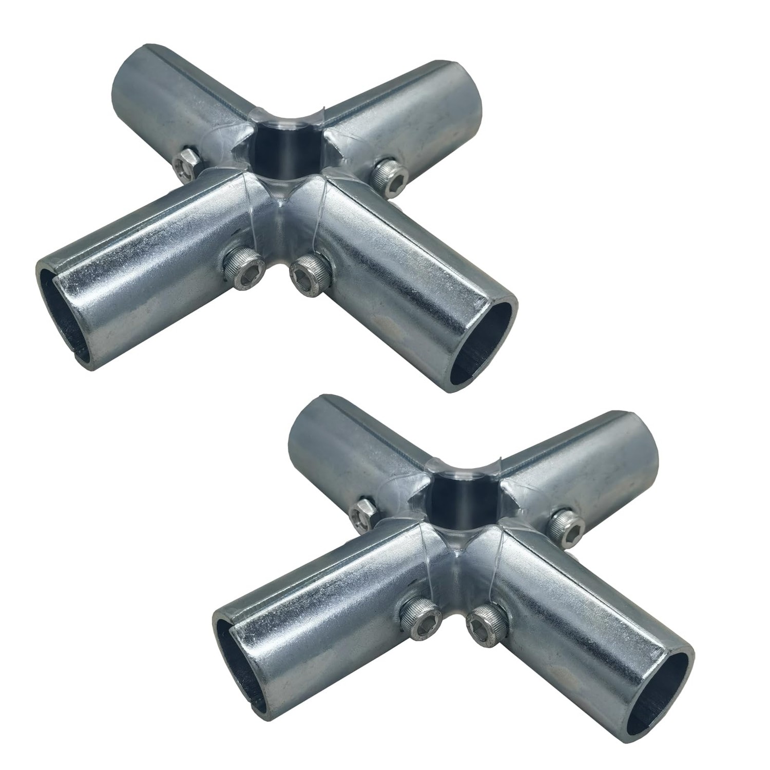 2 PCS End Rail Clamps Fit for 3/4 Inch EMT Conduit, 5-Way Structural ...
