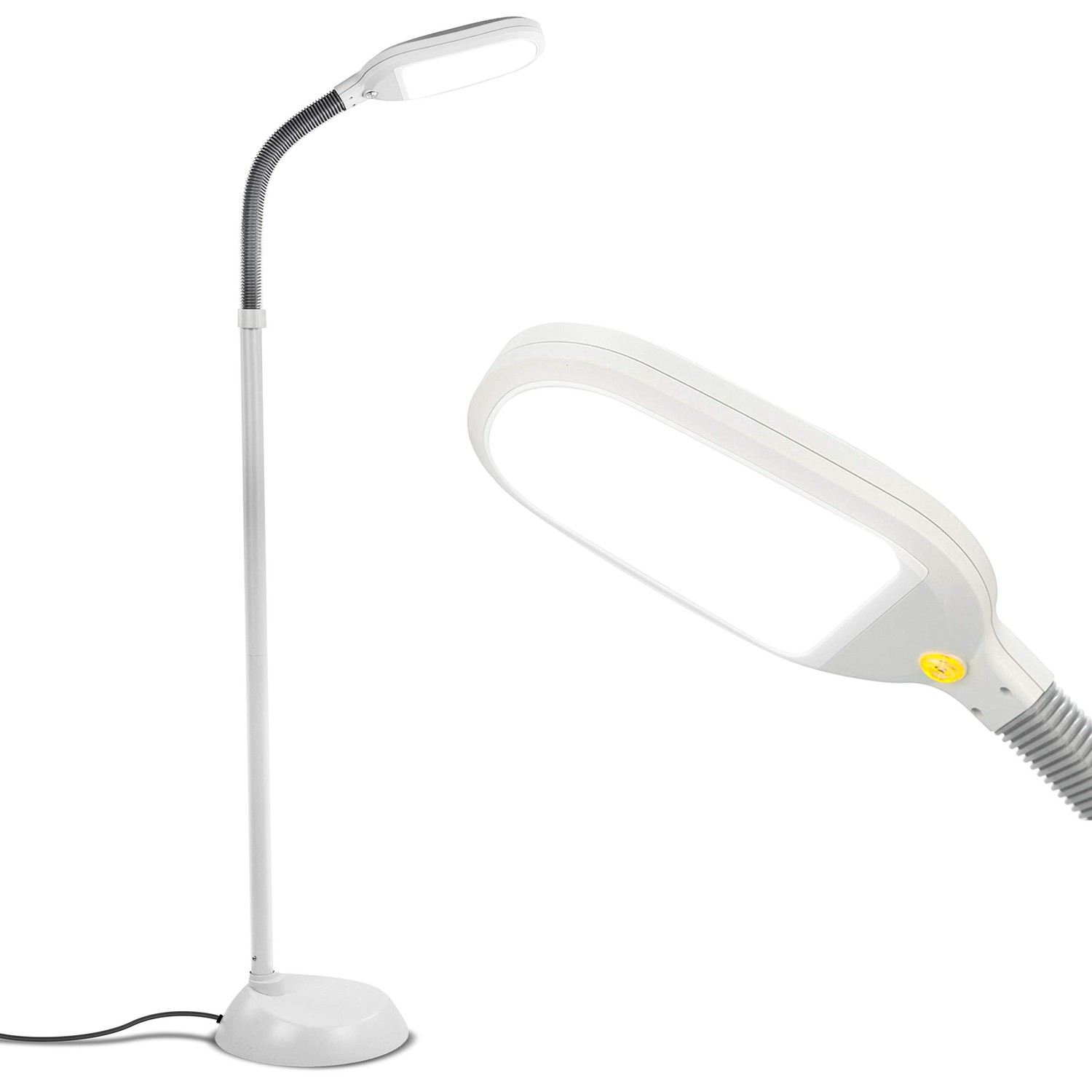 Brightech Litespan - Bright LED Floor Lamp for Crafts and Reading ...