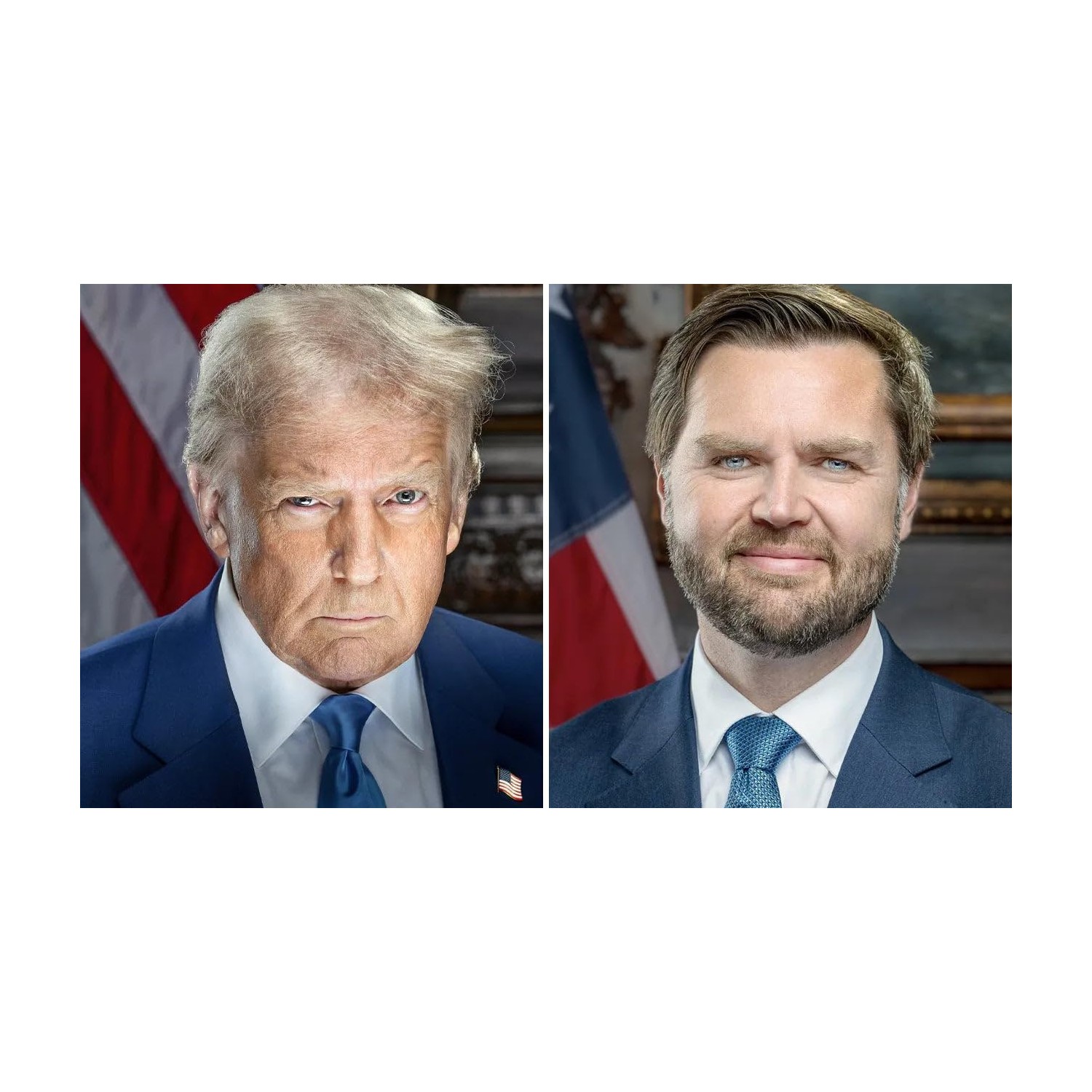 ConversationPrints DONALD TRUMP JD VANCE OFFICIAL 2025 COMBINED ...