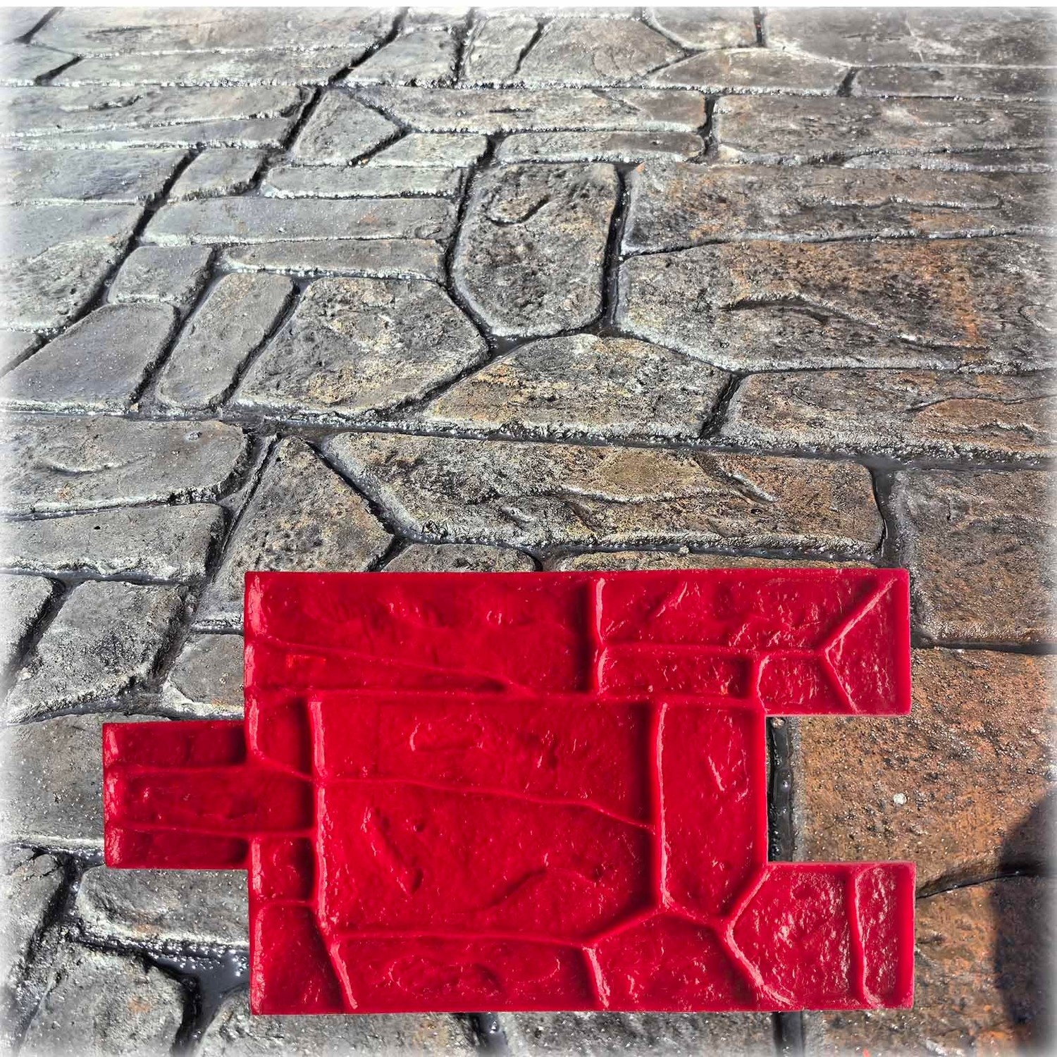 Concrete stamp Concrete molds and forms Cement molds for concrete ...