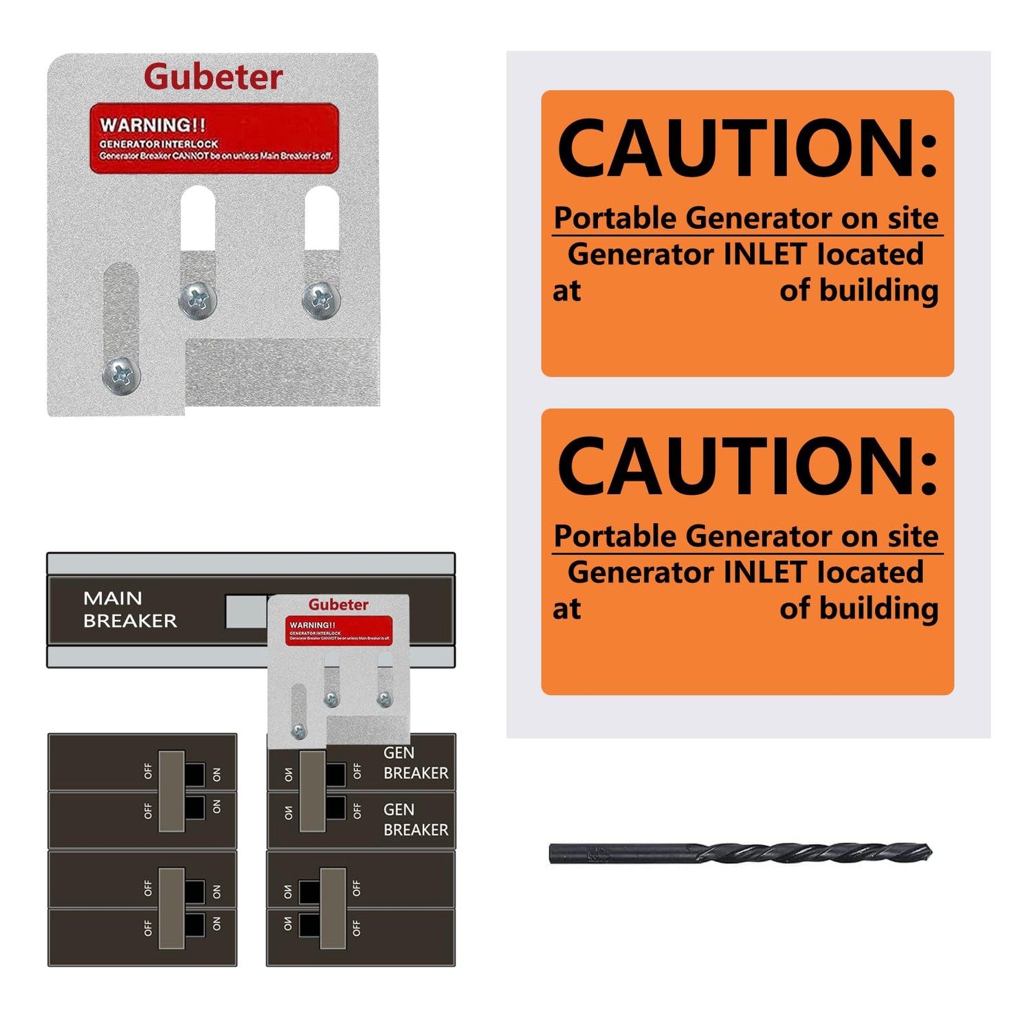 Generator Interlock Kit Compatible with Square D QO or Homeline 150 or ...