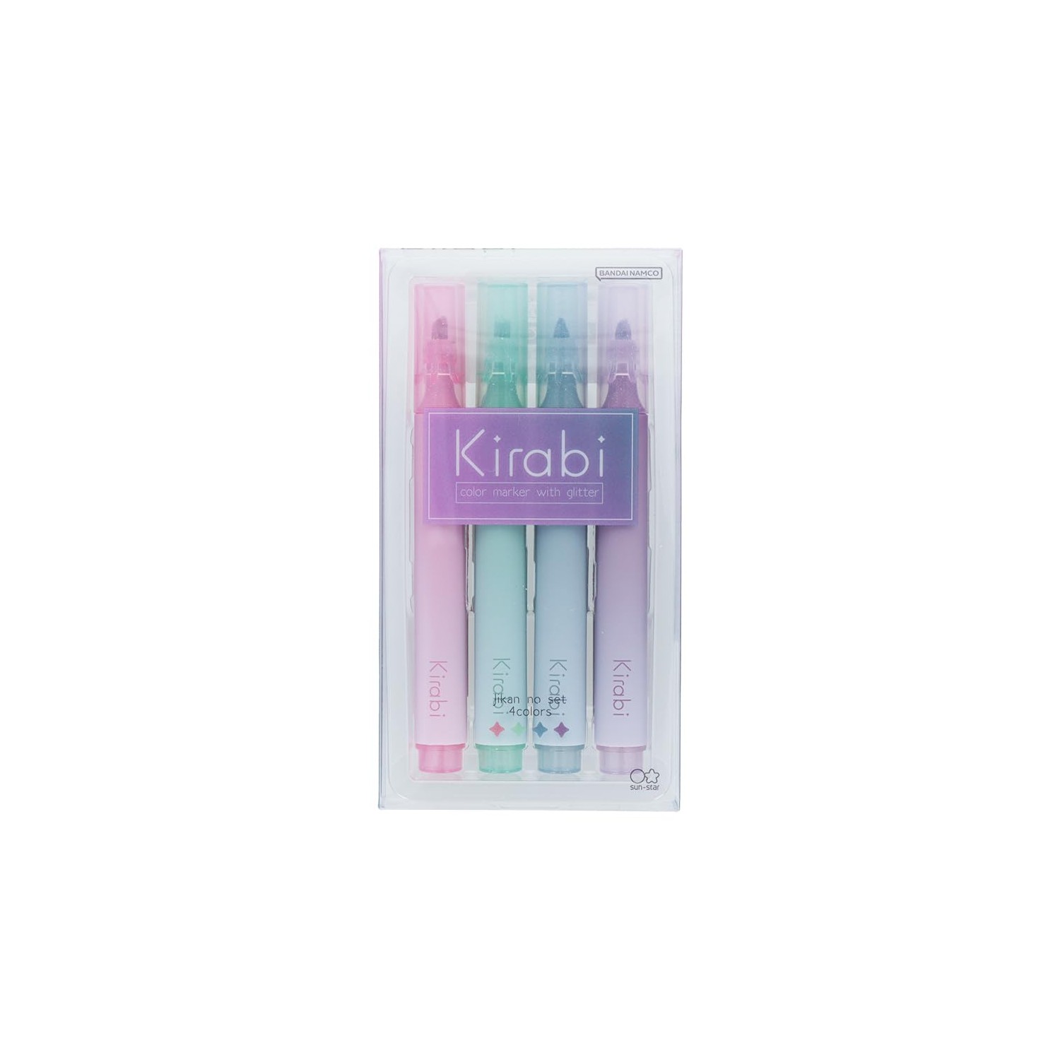 Sunstar Stationery S4544293 Watercolor Marker, Glitter Marker, Kirabi ...