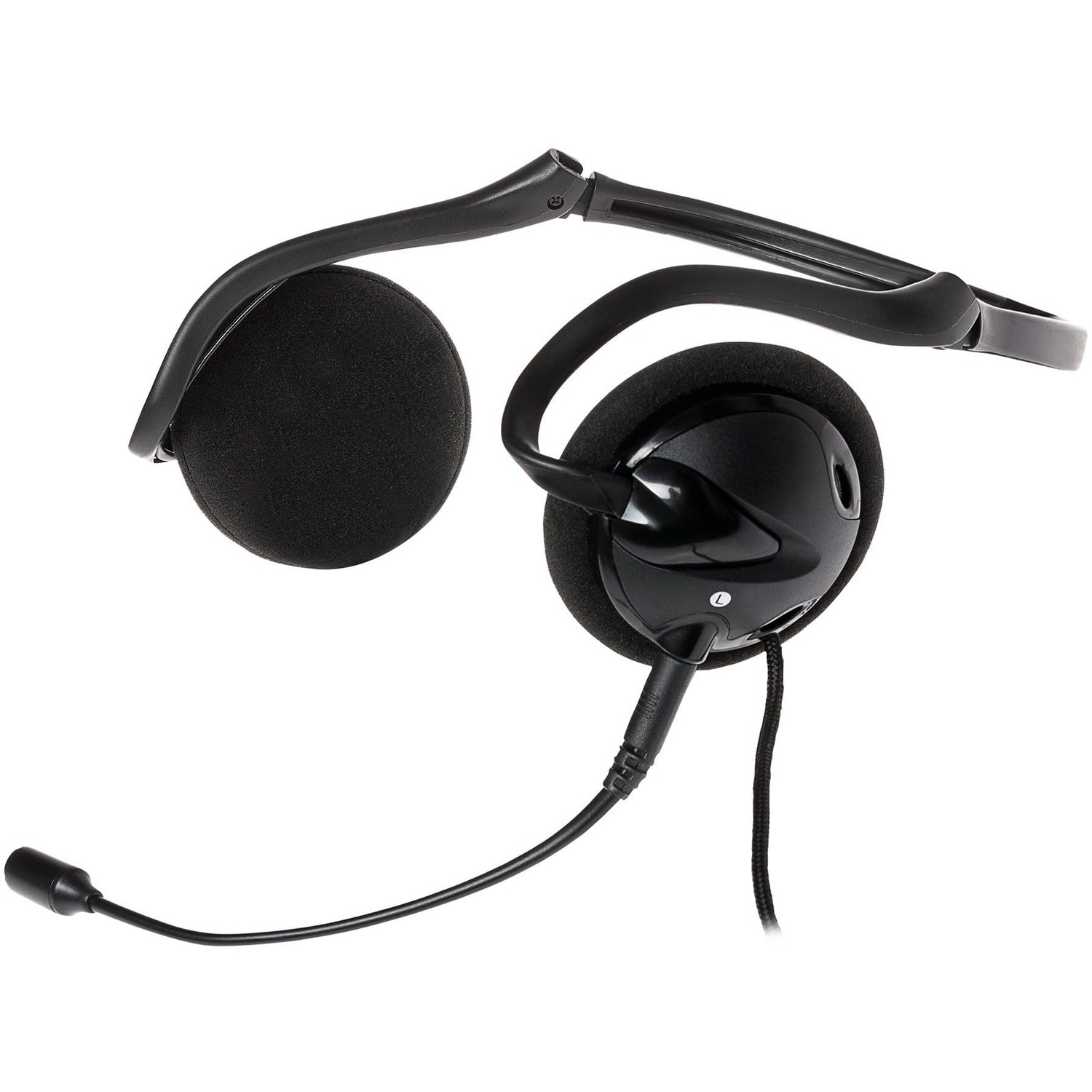PROSOUND Wired Office USB A Headset with Detachable Microphone, Behind ...