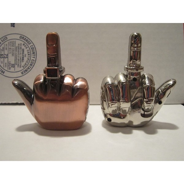 Shooting Flame Middle Finger Lighter #21 - ibspot.com