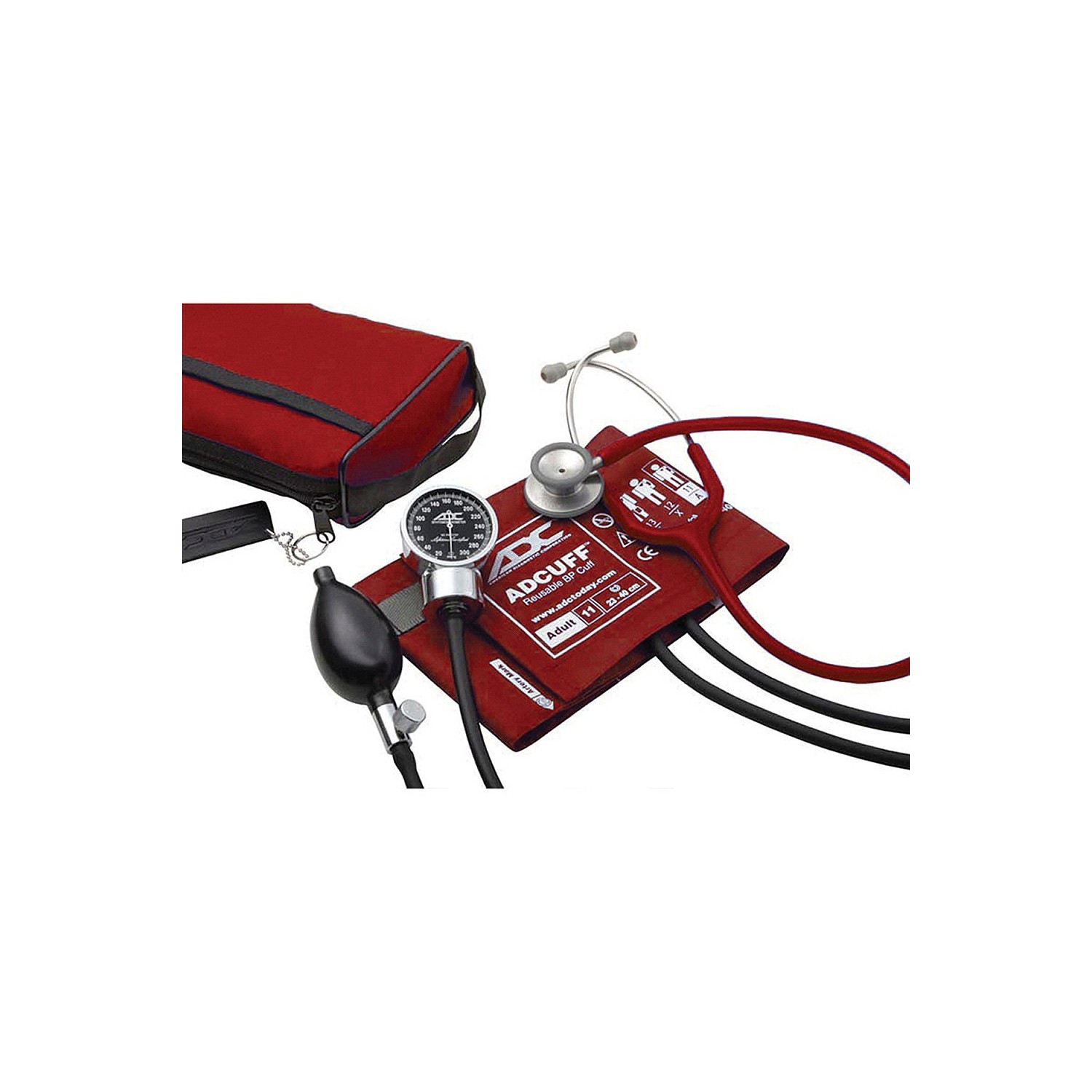 ADC Pro's Combo III Professional Adult Pocket Aneroid/Clinician Scope ...