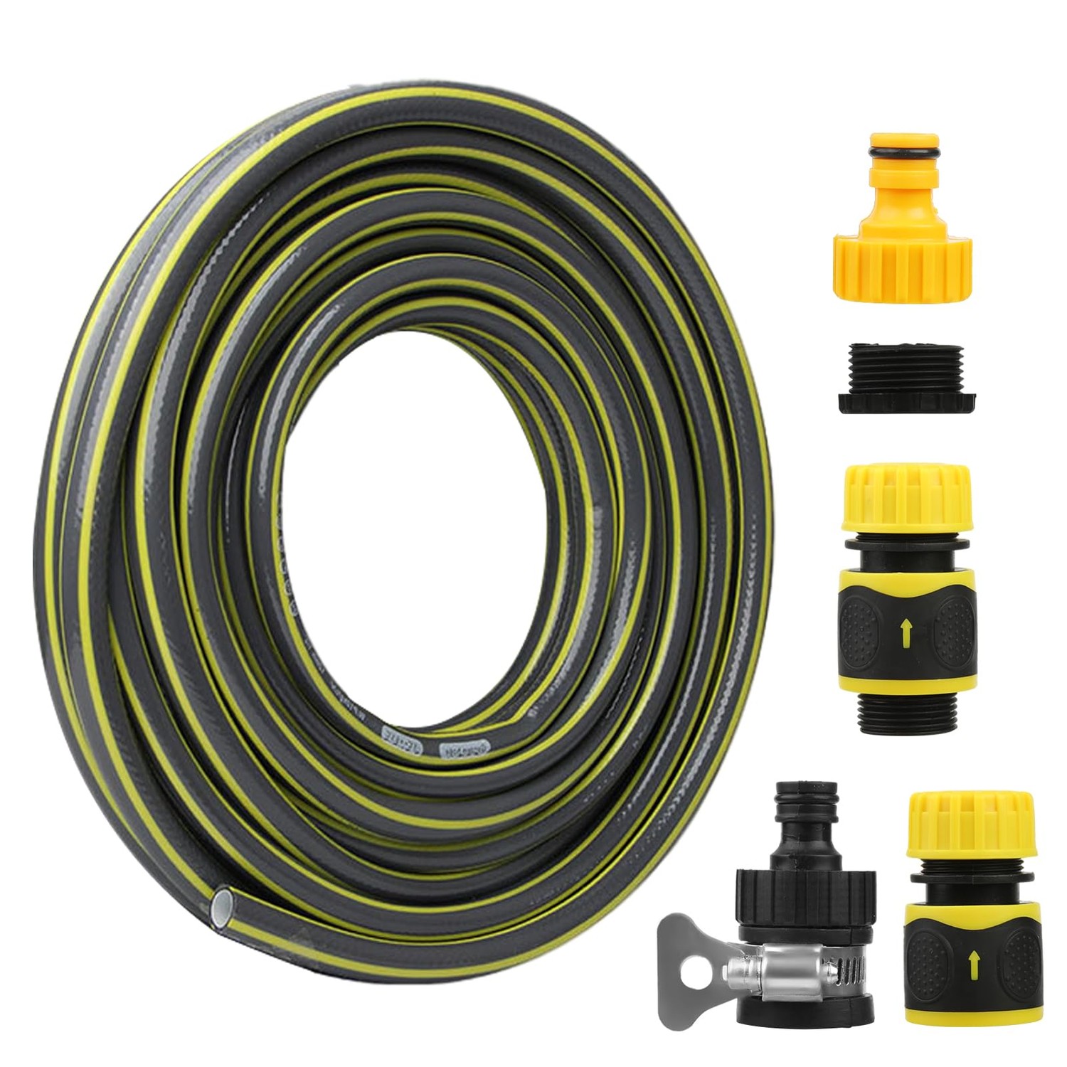 Hose Connection Set, Garden Hose Pipe Connector Set, Plastic Hose Pipe ...