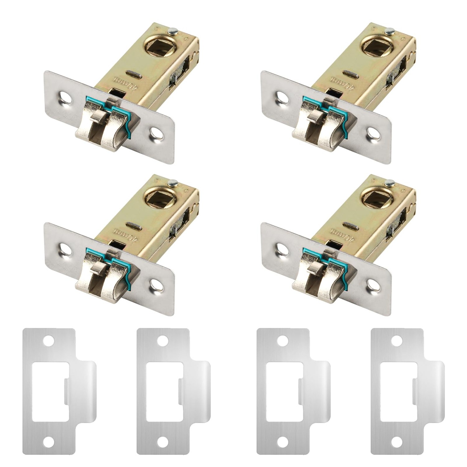 4 Sets 45mm Tubular Latch, Tubular Mortice Latch, Internal Door Locks ...