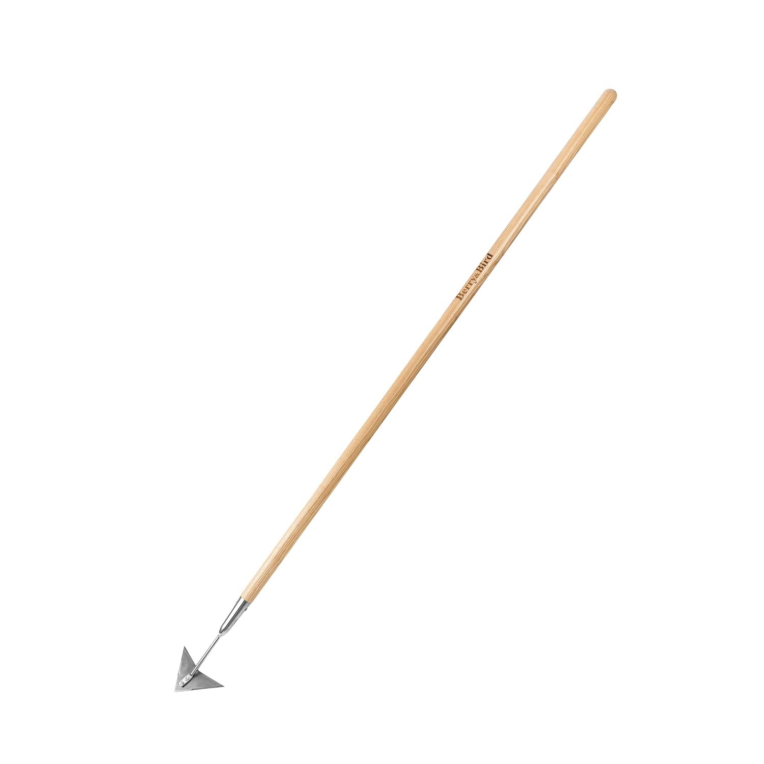 Berry&Bird Triangle Hoe, 60'' Winged Weeder Garden Hoes with Long Wood ...