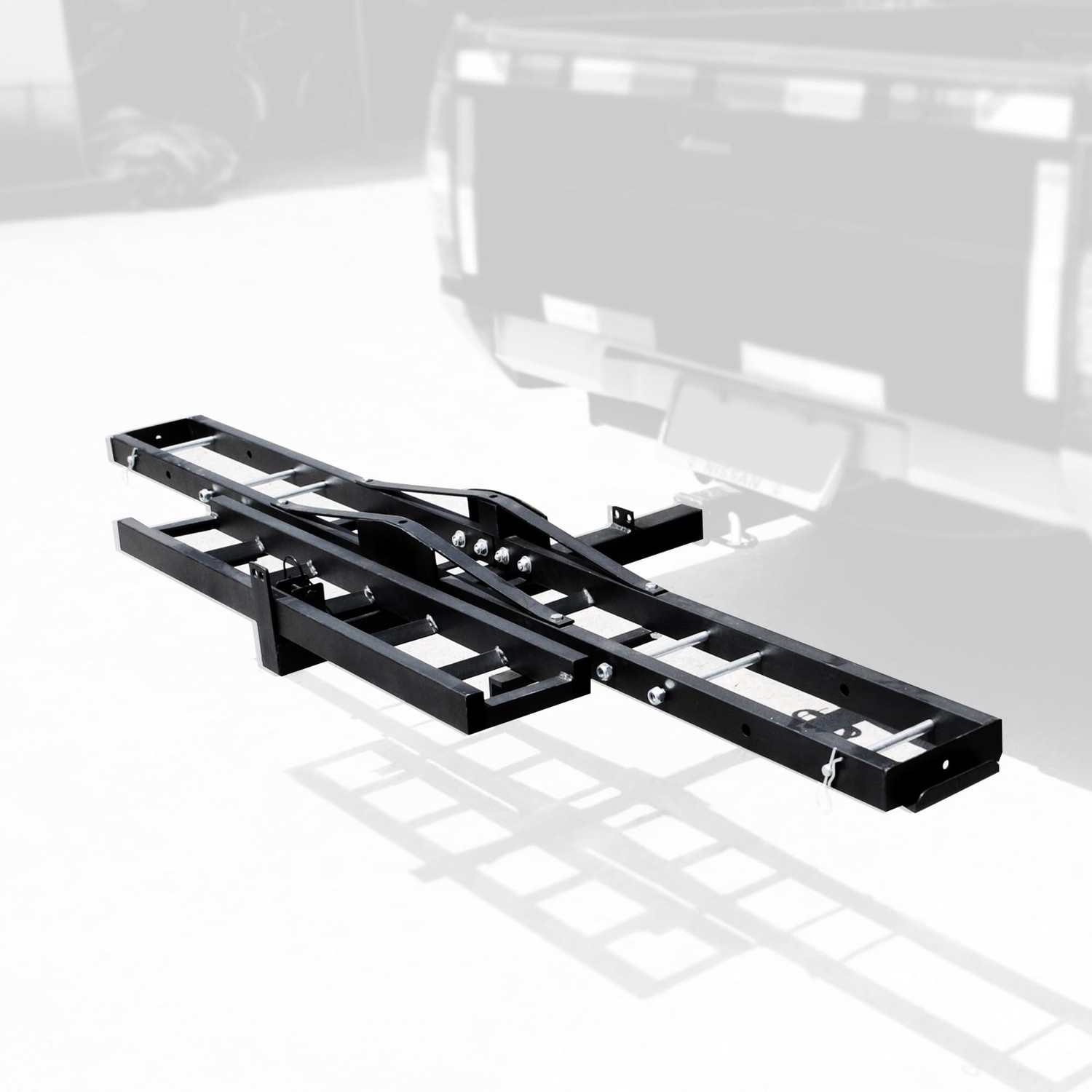 Rockland Motorcycle Carrier with Loading Ramp, 500 LBS Capacity, Heavy ...
