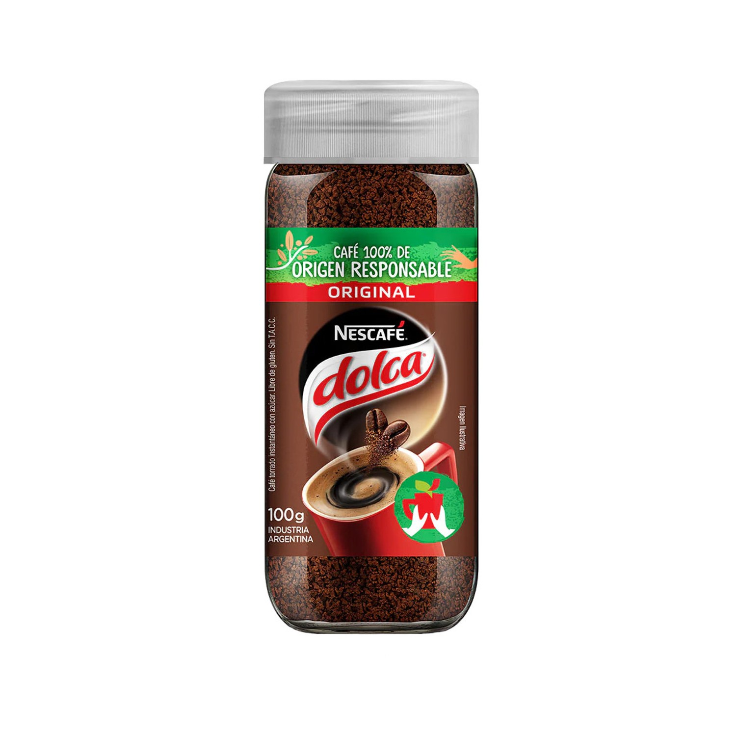 Nescafé Dolca Café Instantáneo Clásico Instant Classic Mild Coffee ...