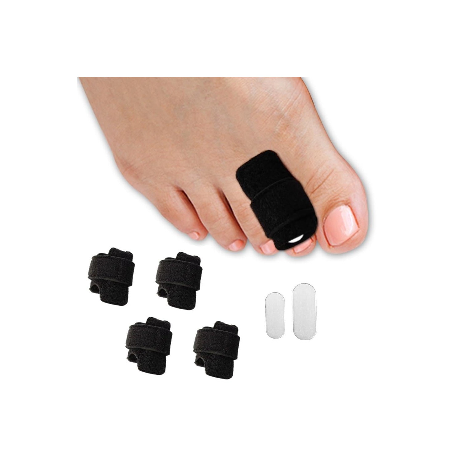 XFSRG Pack of 4 Hammer Toe Correction Hallux Valgus Correction Hammer ...