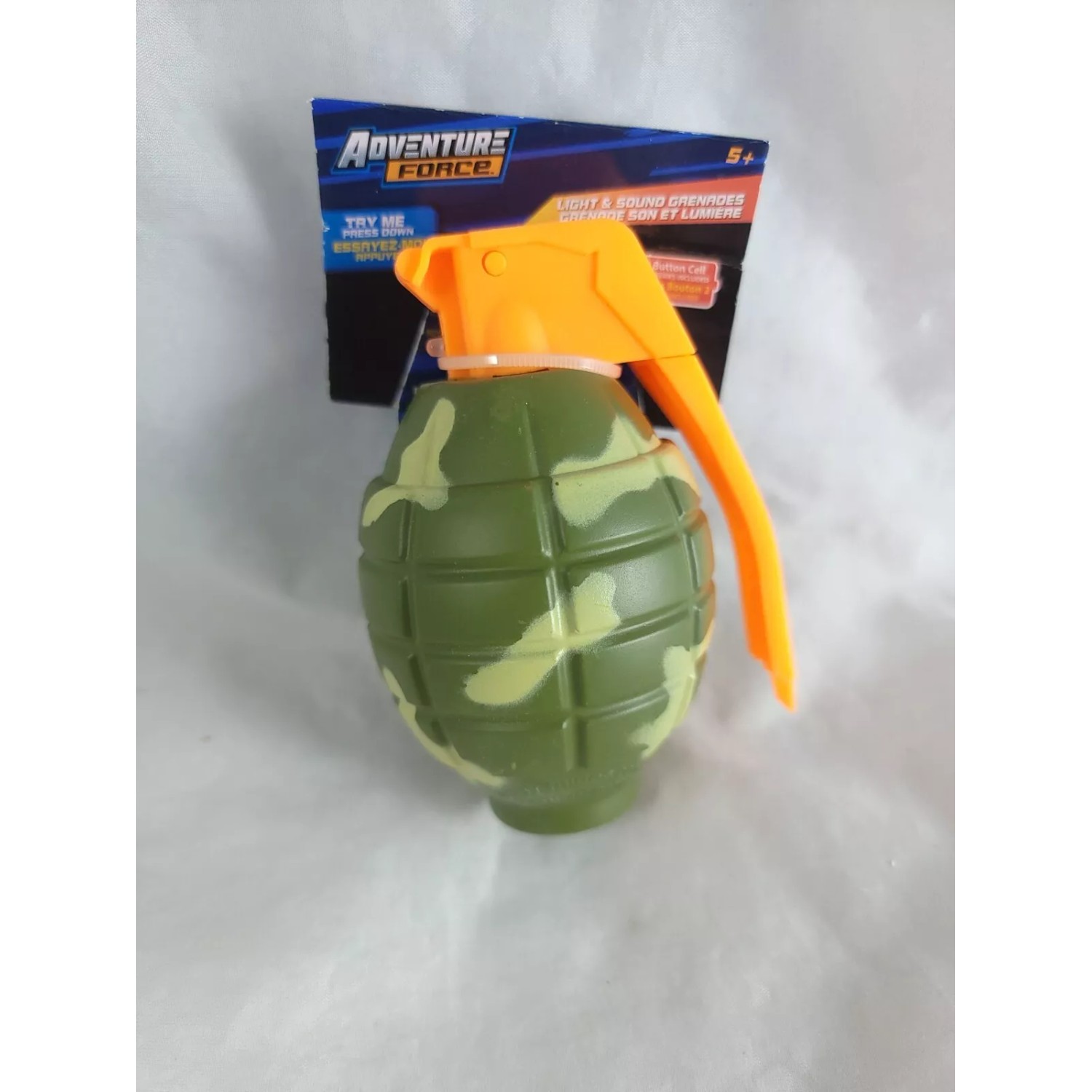 Adventure Force Kids Childrens Toy Grenade With Lights And Sounds Brand ...