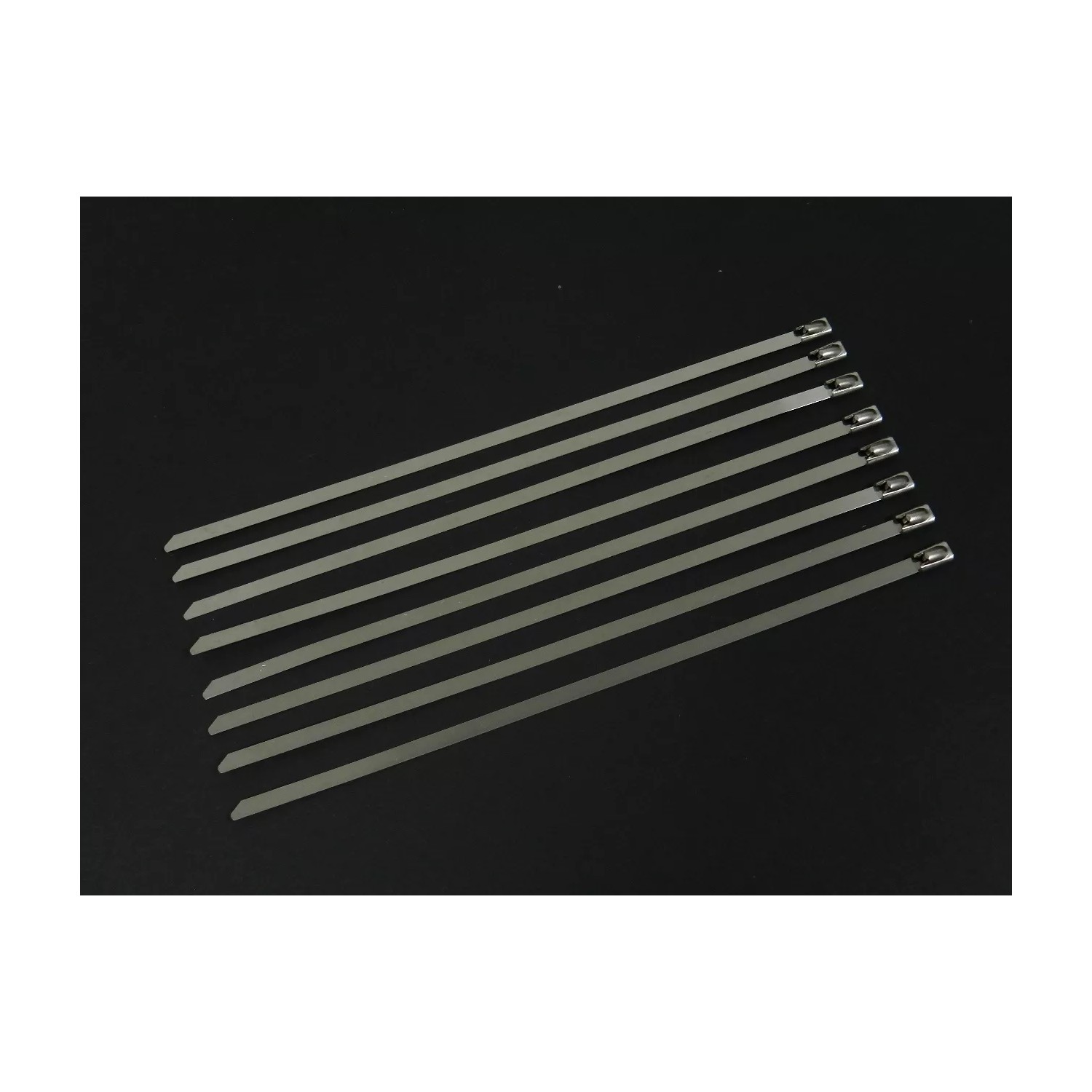 Unbranded X6 UNIVERSAL 8" STAINLESS STEEL ZIP TIE CABLE FOR DOWNPIPE ...
