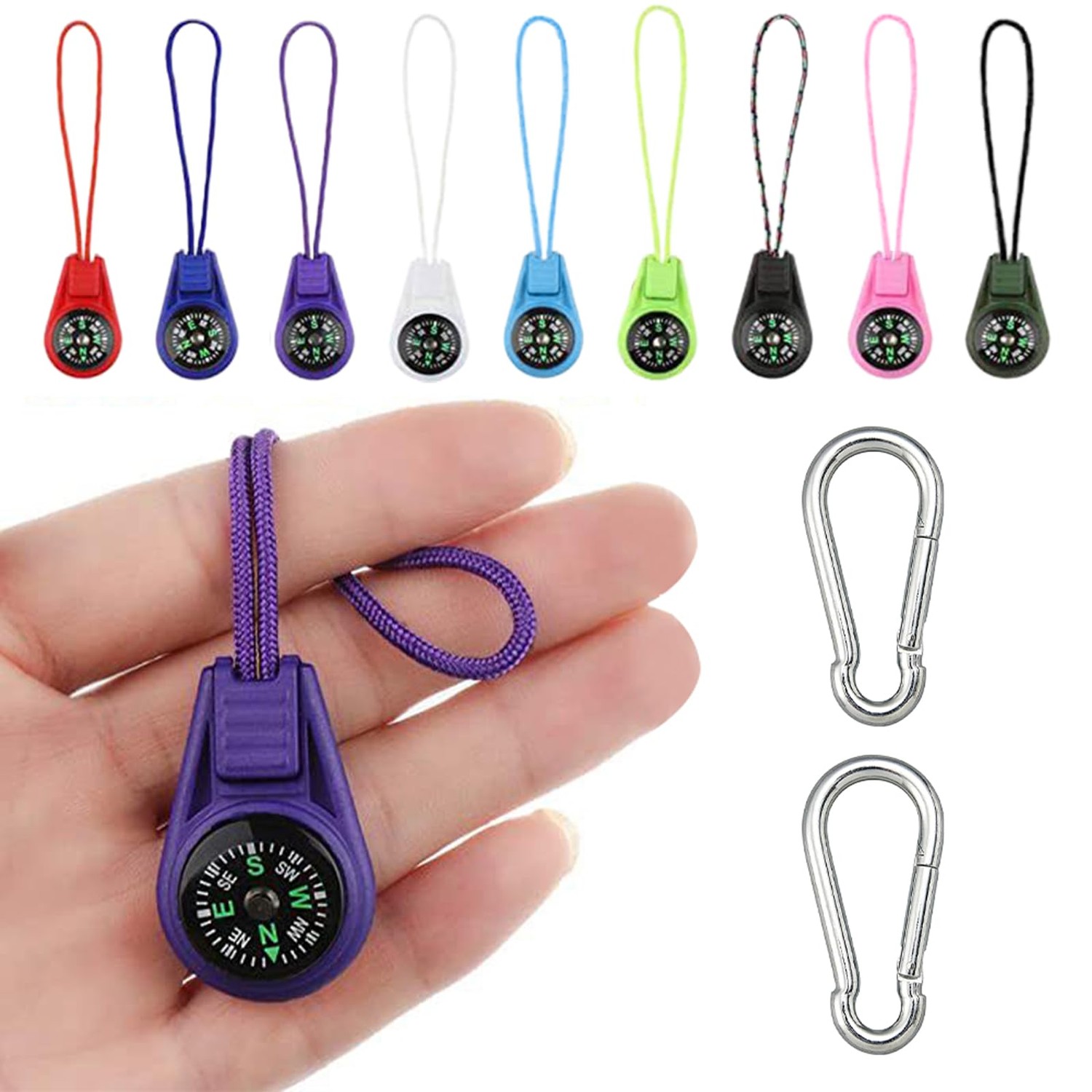 Mini Compass Hiking Compass Thumb Pocket Compass Navigation Compass ...