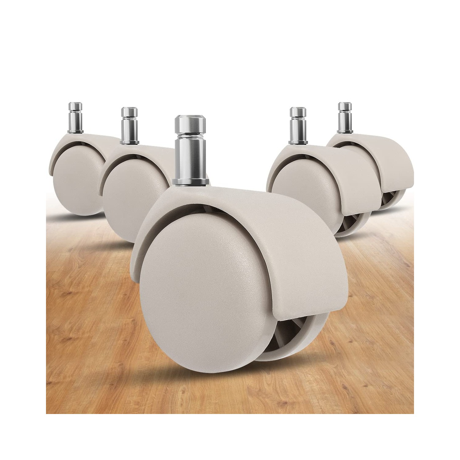 Wheels for Office Chairs,2inch Desk Chair Wheels Replacement-Heavy Duty ...